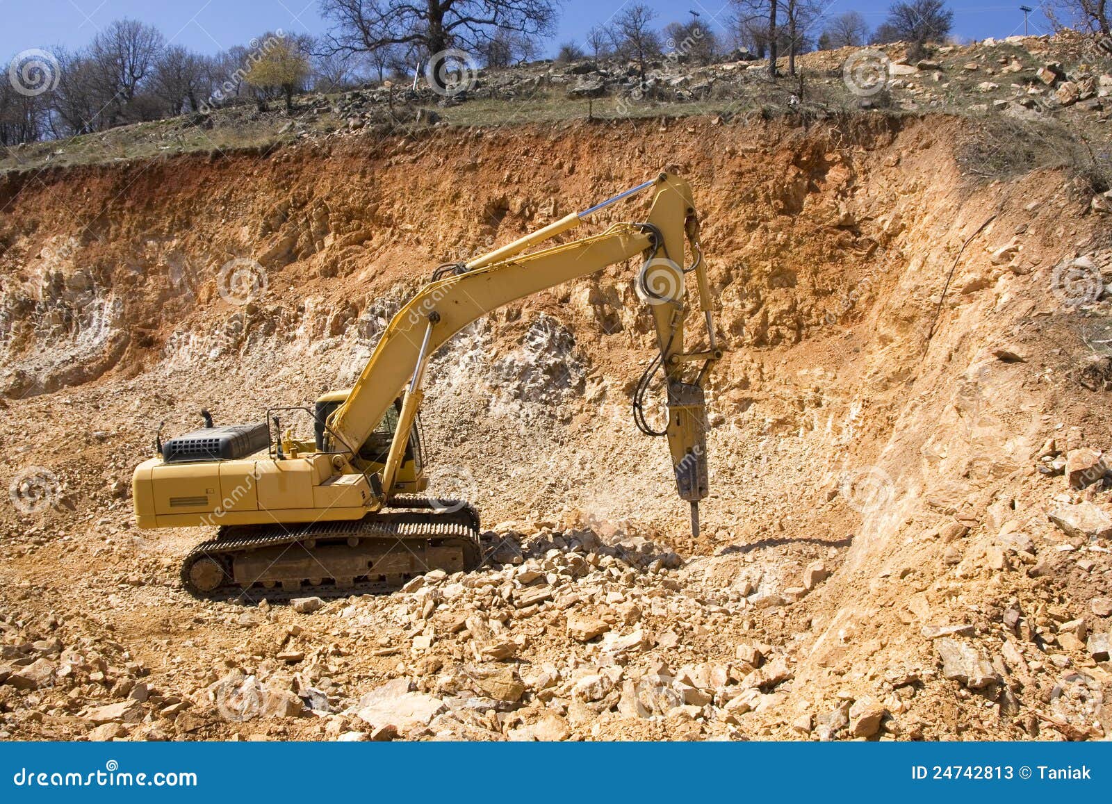 CONSTRUCTION VEHICLES stock image. Image of vehicles - 24742813