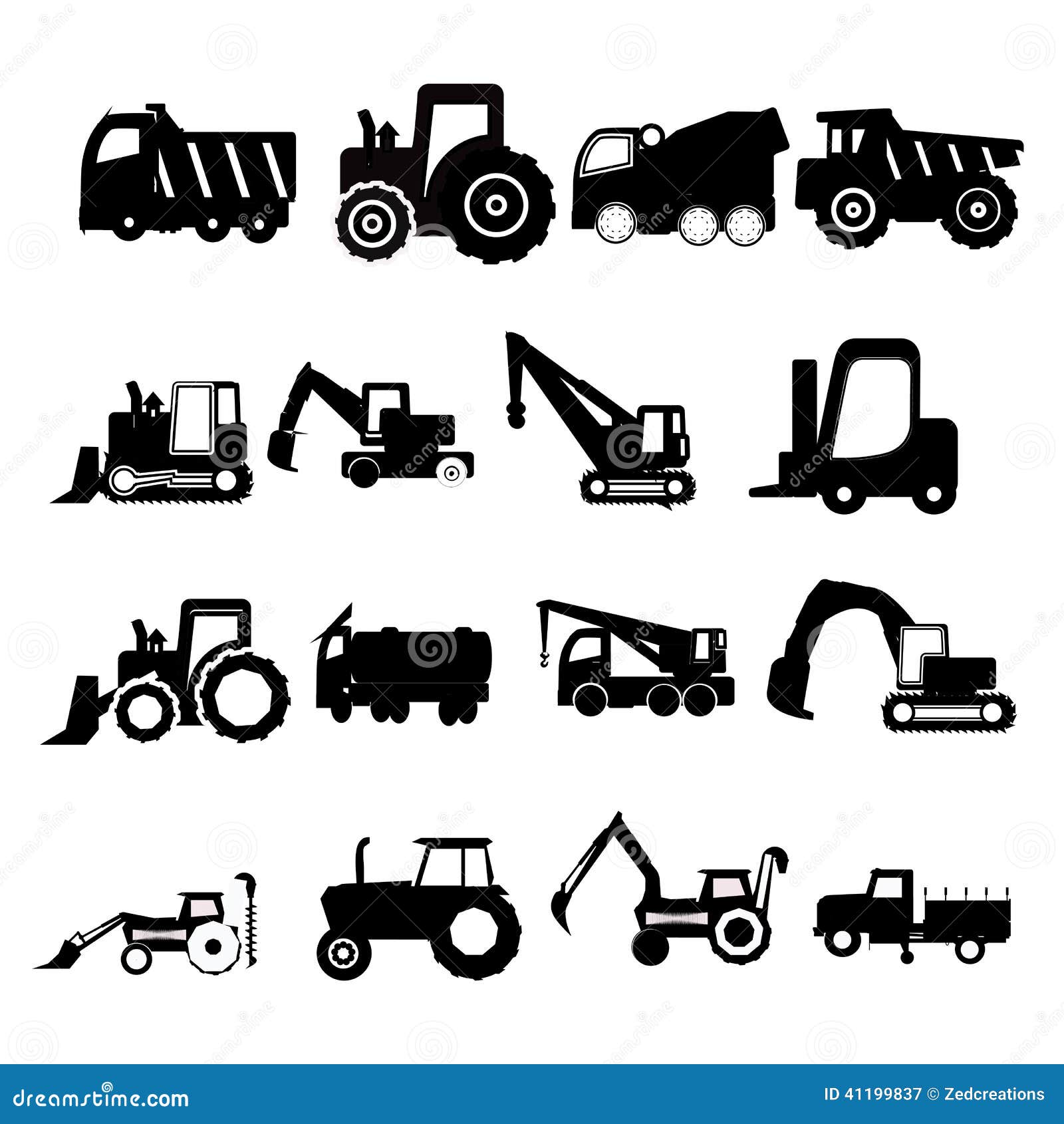 Construction Vehicle Icons