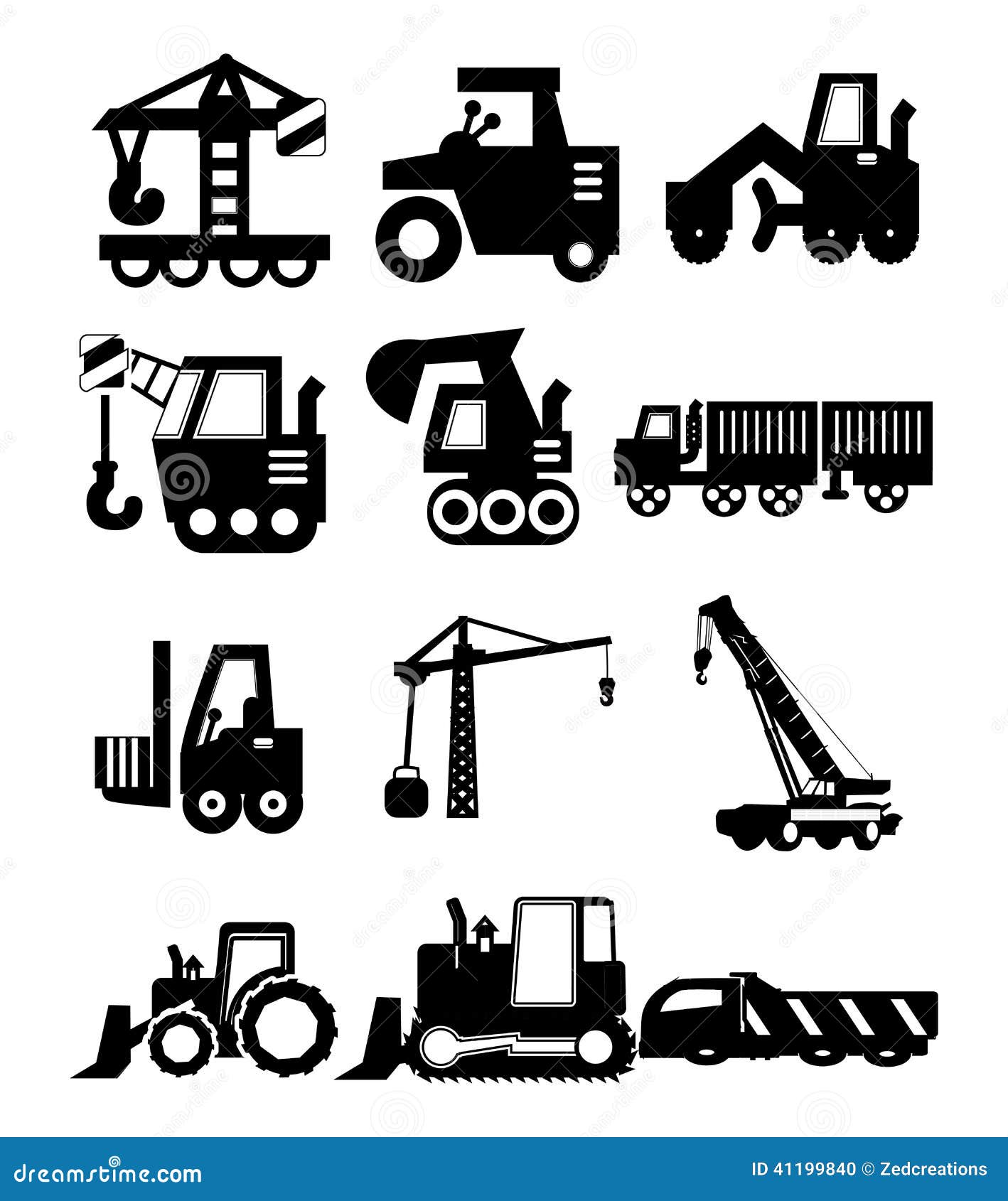 Construction Vehicle Icons
