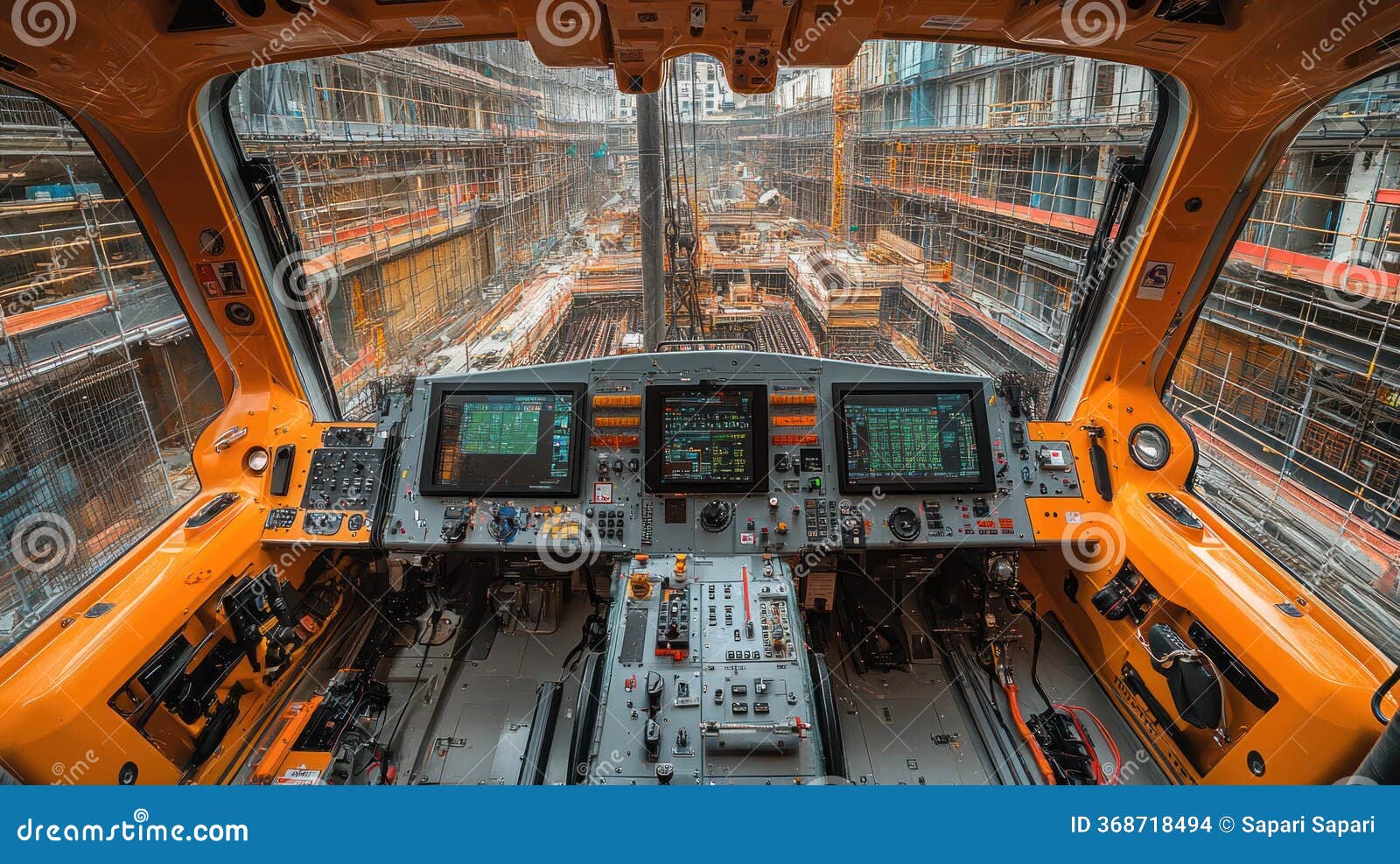 Vessel Building A Boat Royalty-Free Illustration | CartoonDealer.com ...