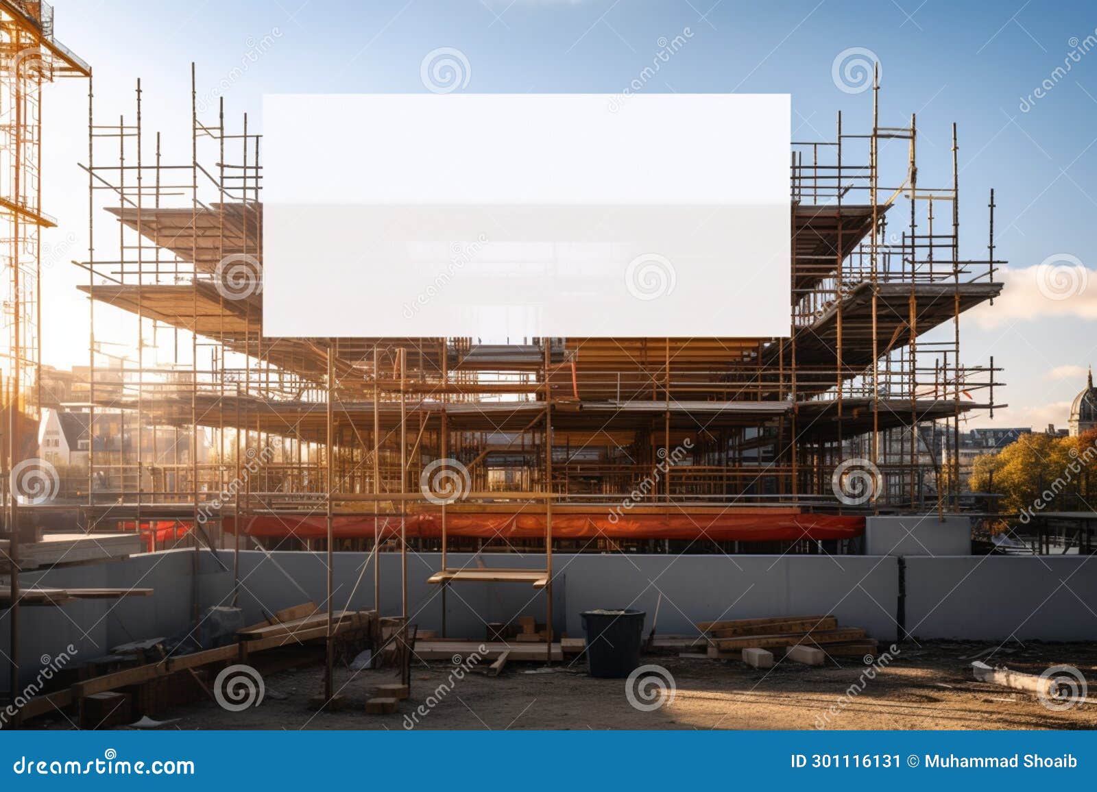 Construction Visualization Scaffold and Building Mock Up for Efficient ...