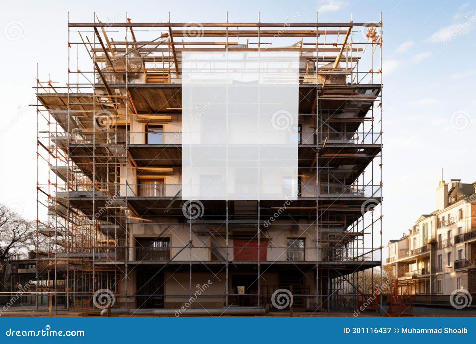 Construction Visualization Scaffold And Building Mock Up For Efficient ...