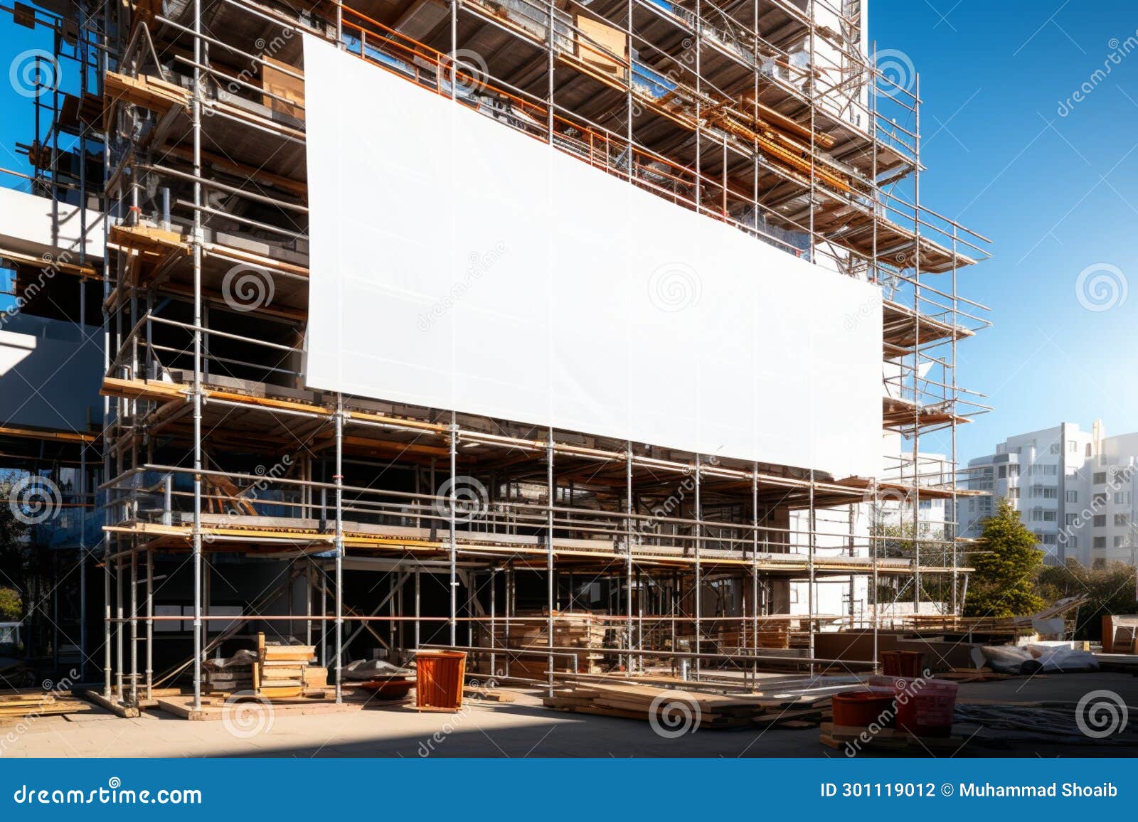 Construction Visualization Scaffold And Building Mock Up For Efficient ...
