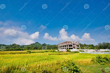 Construction Vs Destruction Stock Image - Image of industrialization ...