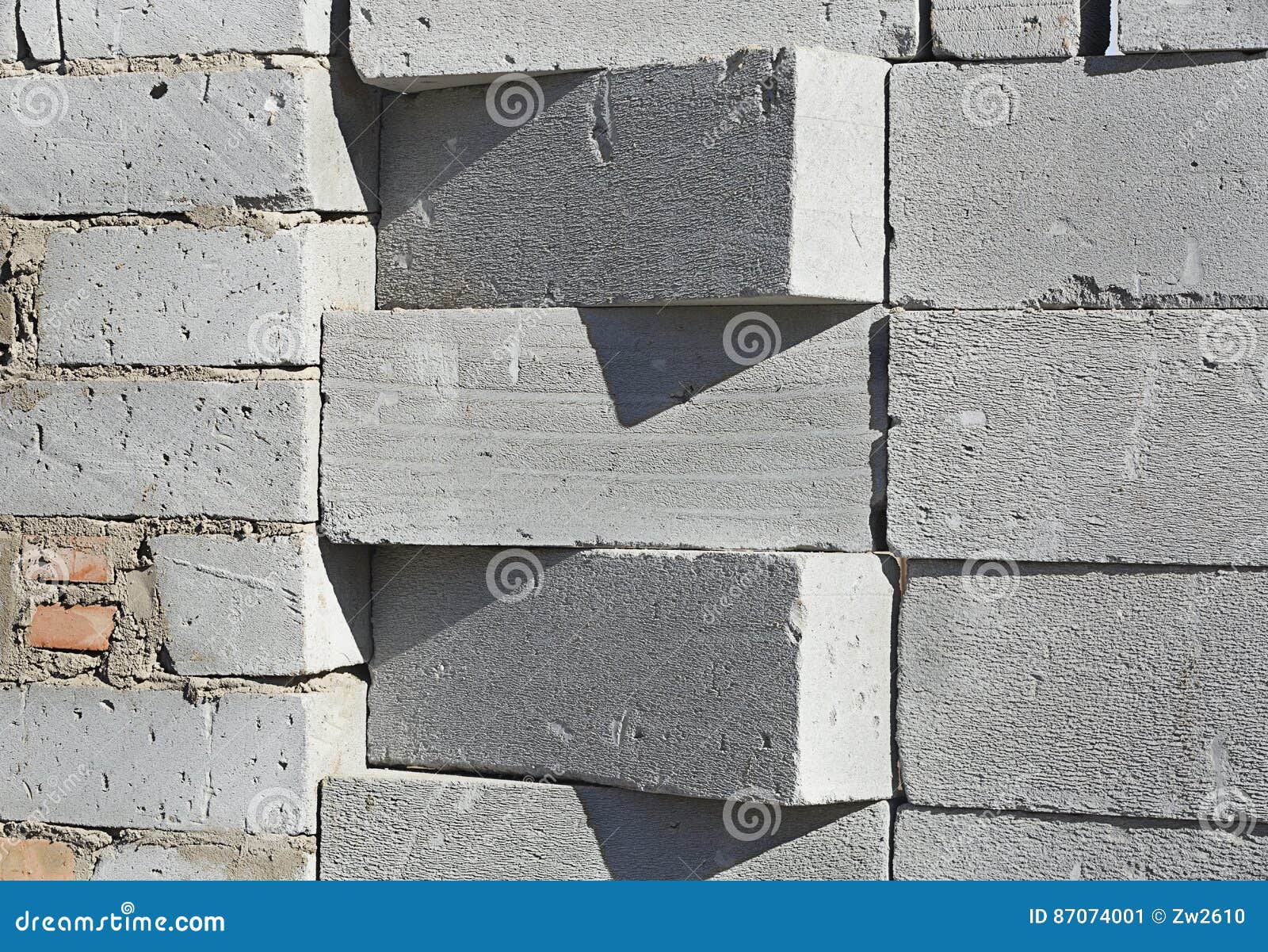Temporary Wall Made Of White Sandbags And Thick Black Nylon Used As ...