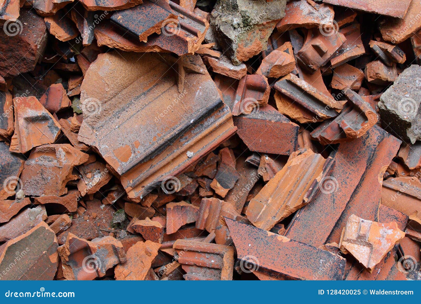 Construction Waste Background Texture Stock Image - Image of pile, junk ...