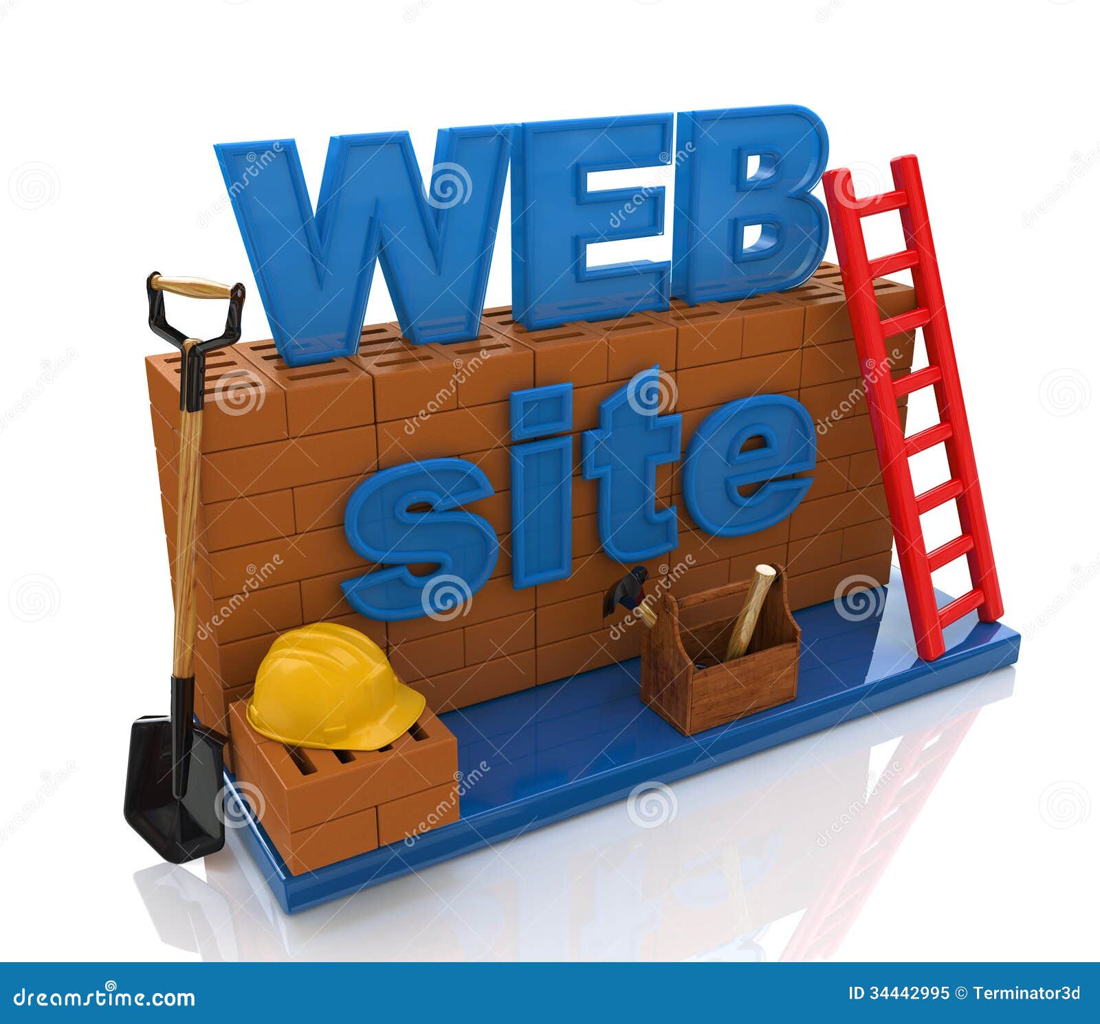 Construction website stock illustration. Illustration of protection ...