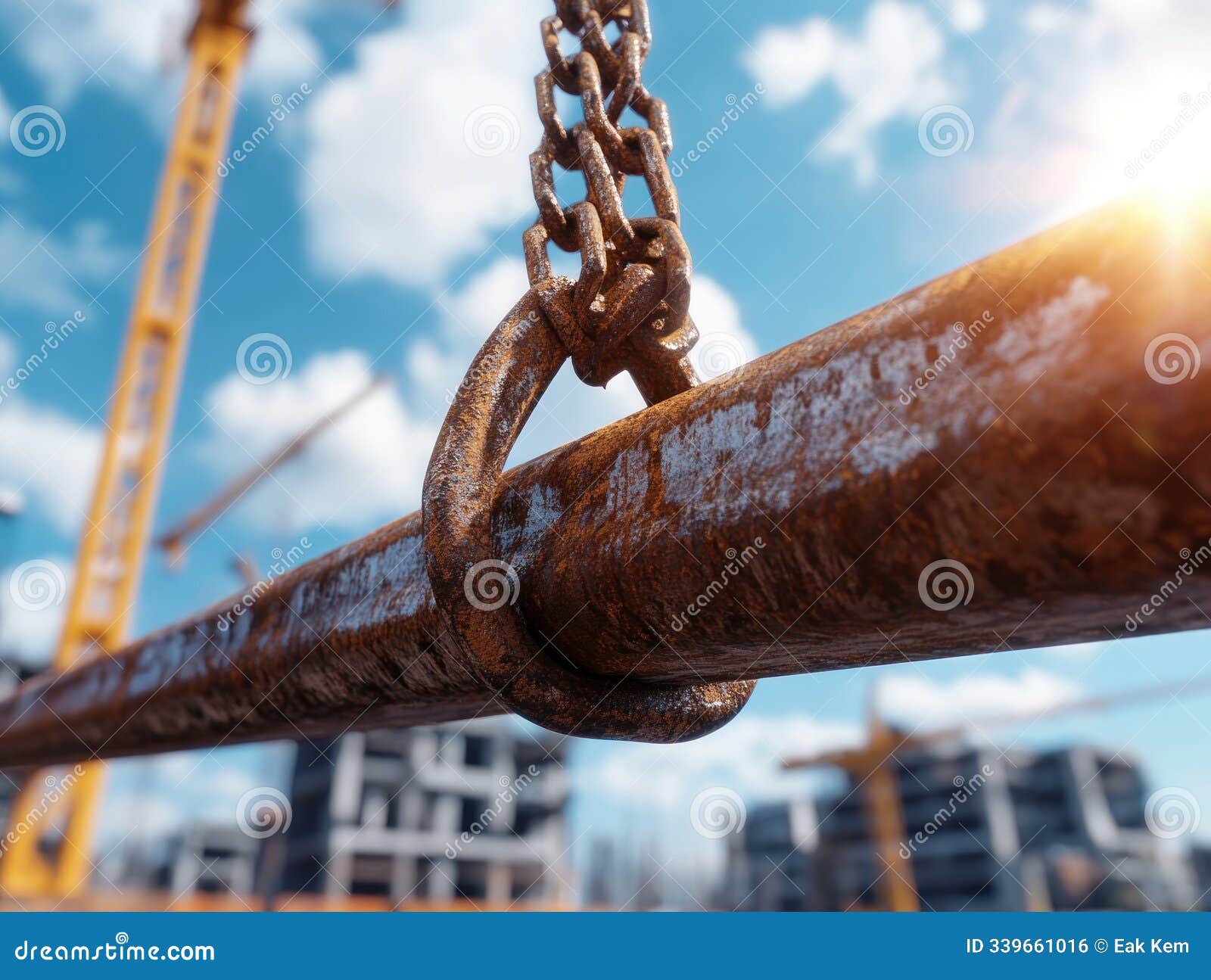 Strong Foundations A Glass Structure Supported By A Solid Beam ...