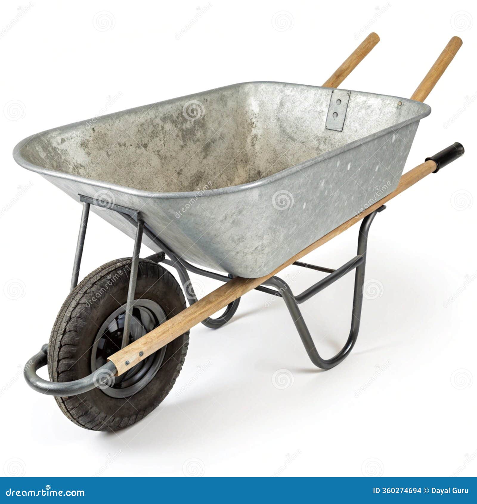 Construction Wheelbarrow Isolated on Transparent Background Stock ...