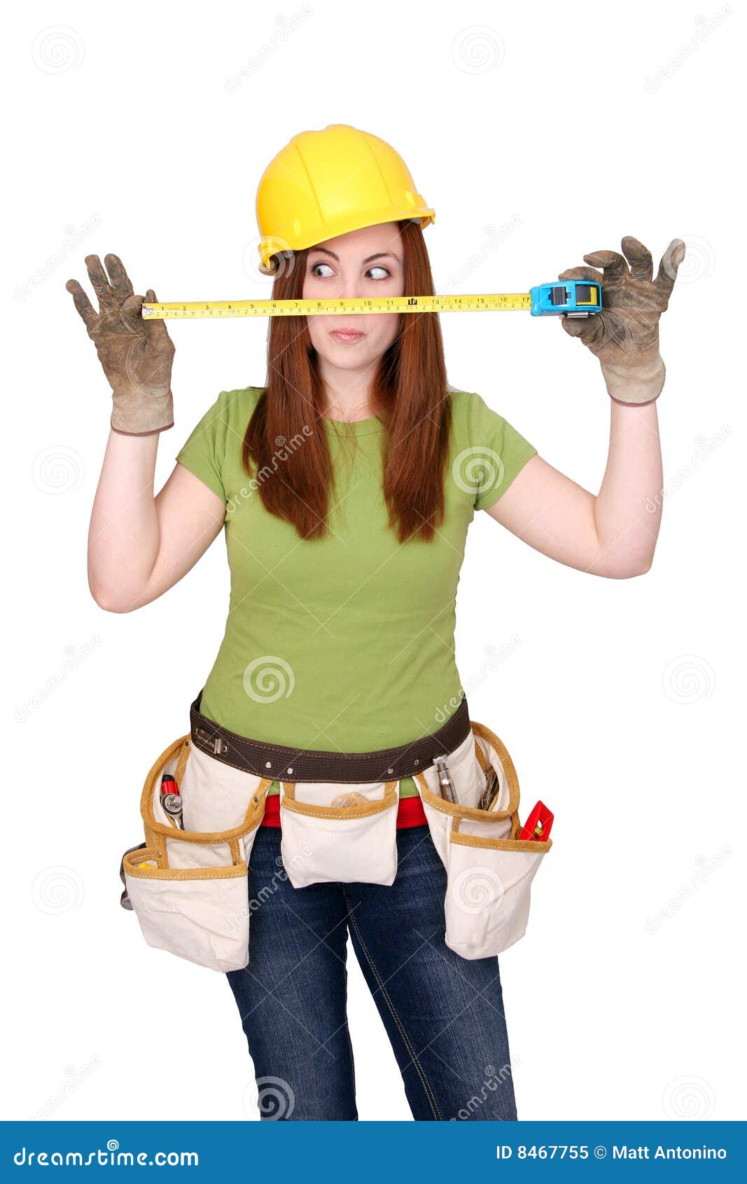 Construction woman stock image. Image of female, gorgeous - 8467755