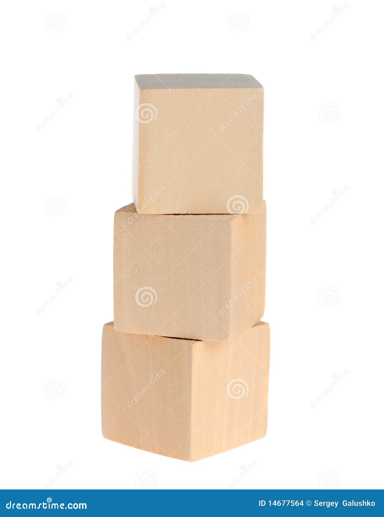 Construction from Wooden Cubes Stock Photo - Image of activity, build ...