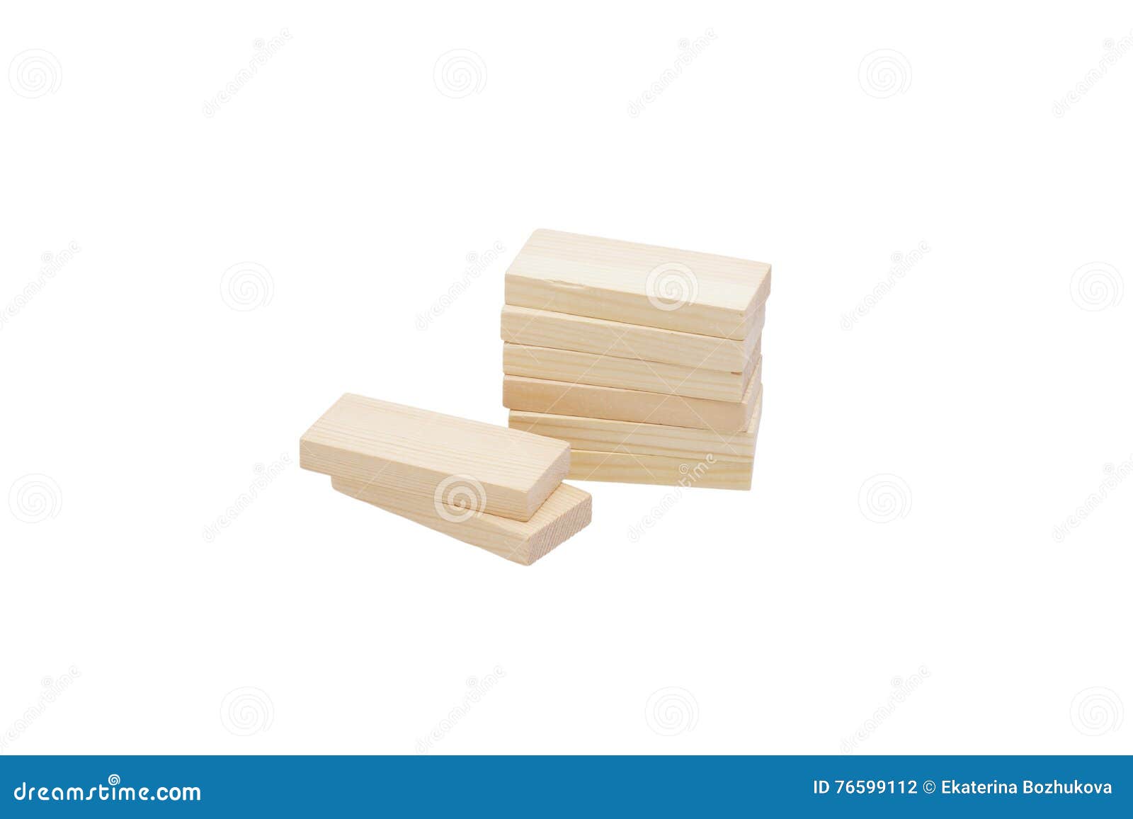 The Construction of the Wooden Parts. Stock Photo - Image of isolated ...
