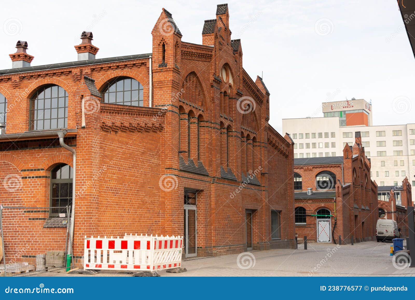 Construction Work in Berlin Editorial Photography - Image of street ...