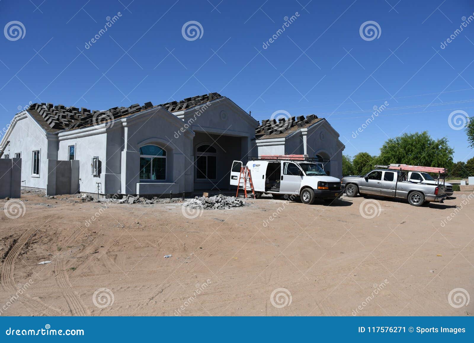 Construction Work in Process. Editorial Photo - Image of built ...