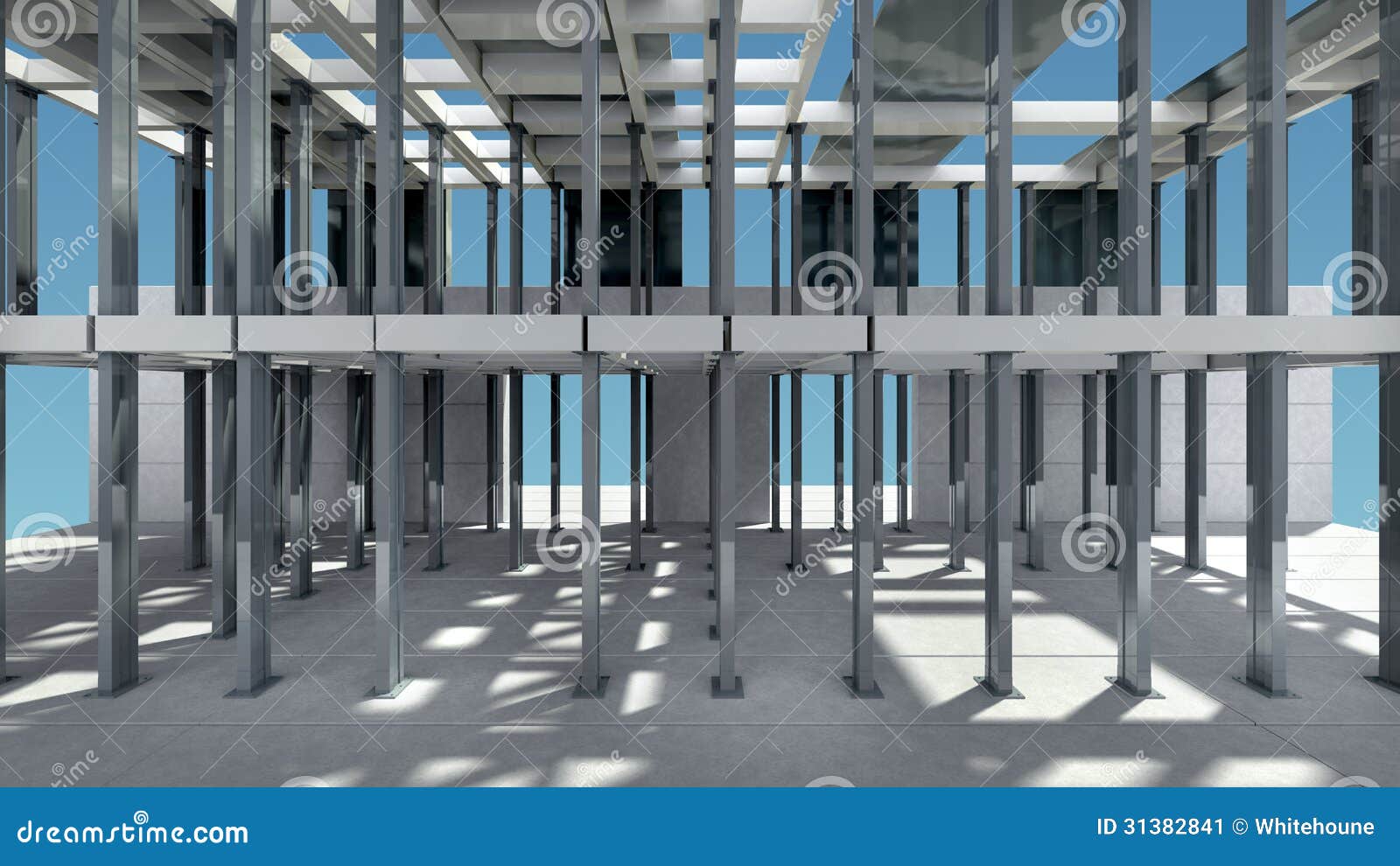 Construction Work in Progress Stock Image - Image of economic, heavy ...