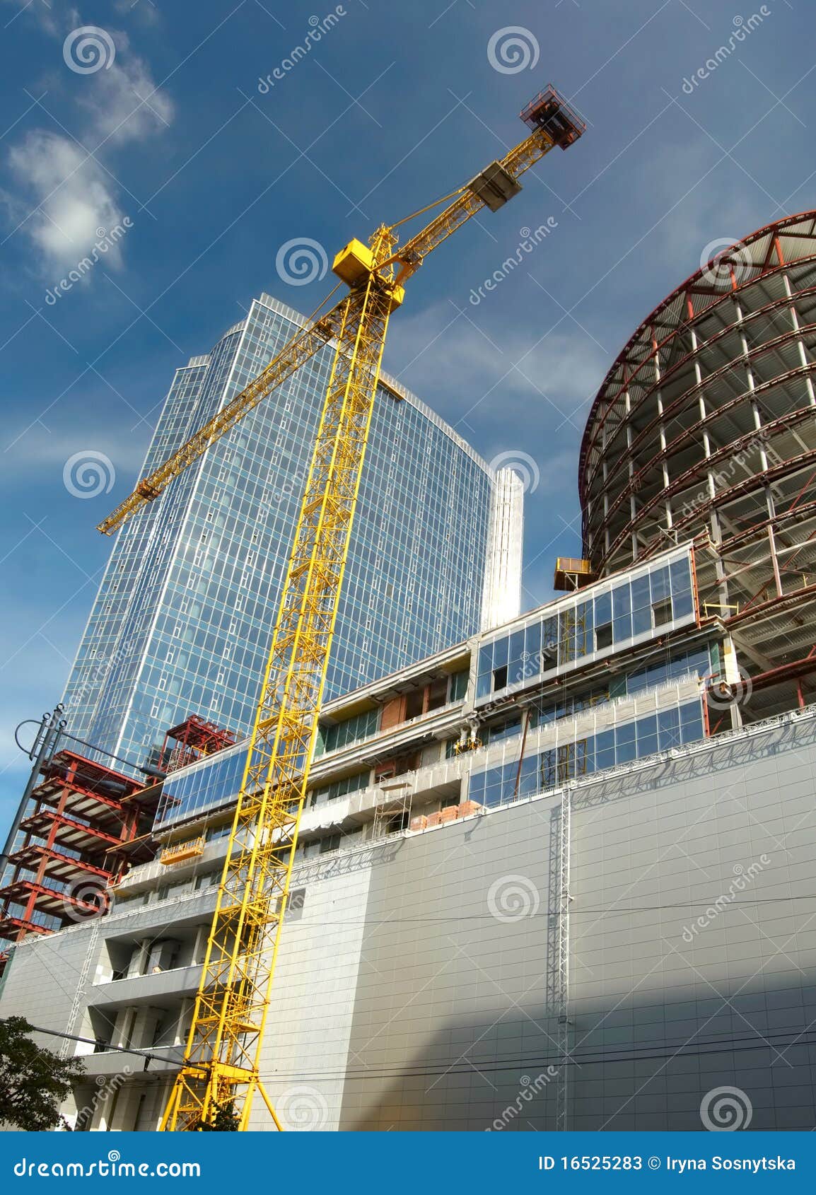 Construction work site stock image. Image of industrial - 16525283