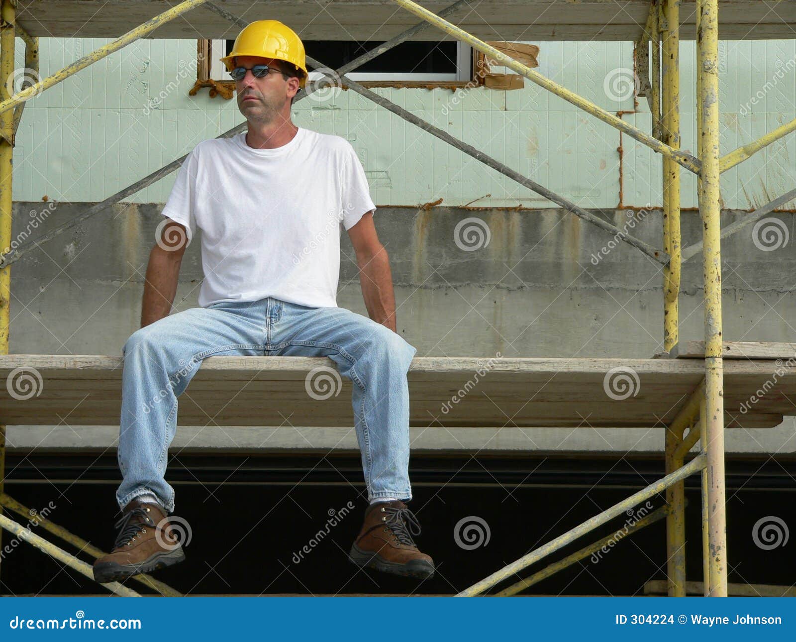 Construction Worker 1 stock photo. Image of housing, home - 304224