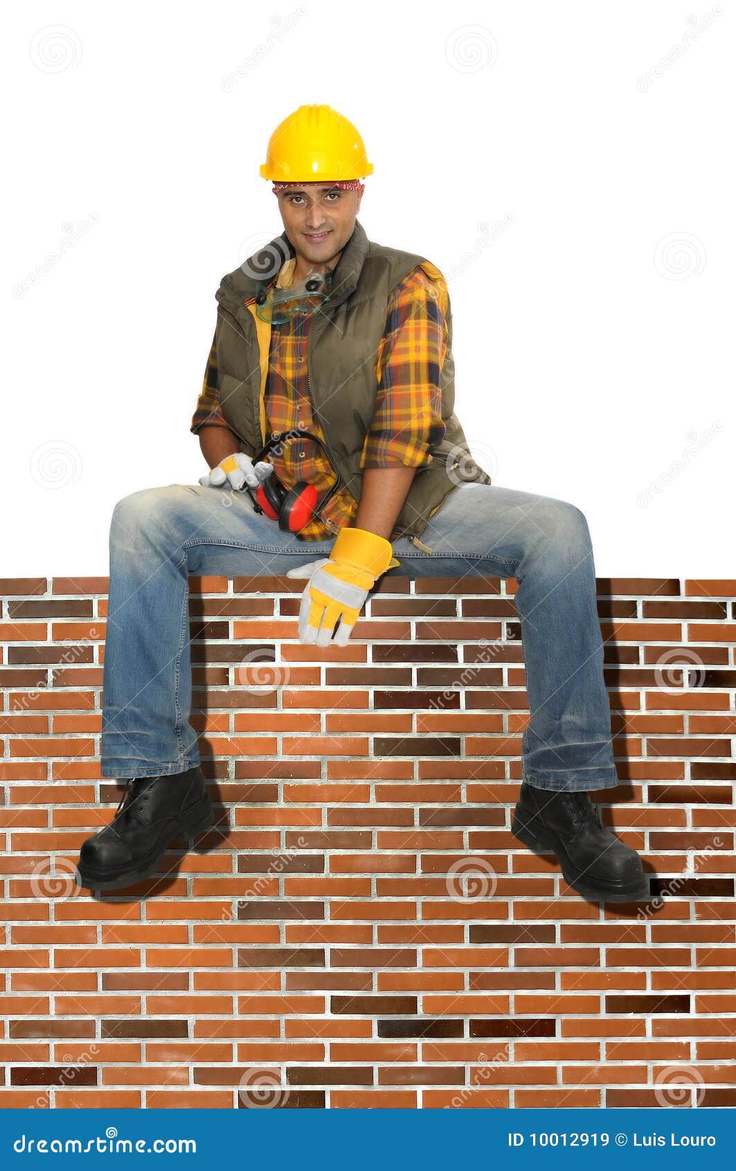 Construction worker stock image. Image of fixing, constructor - 10012919