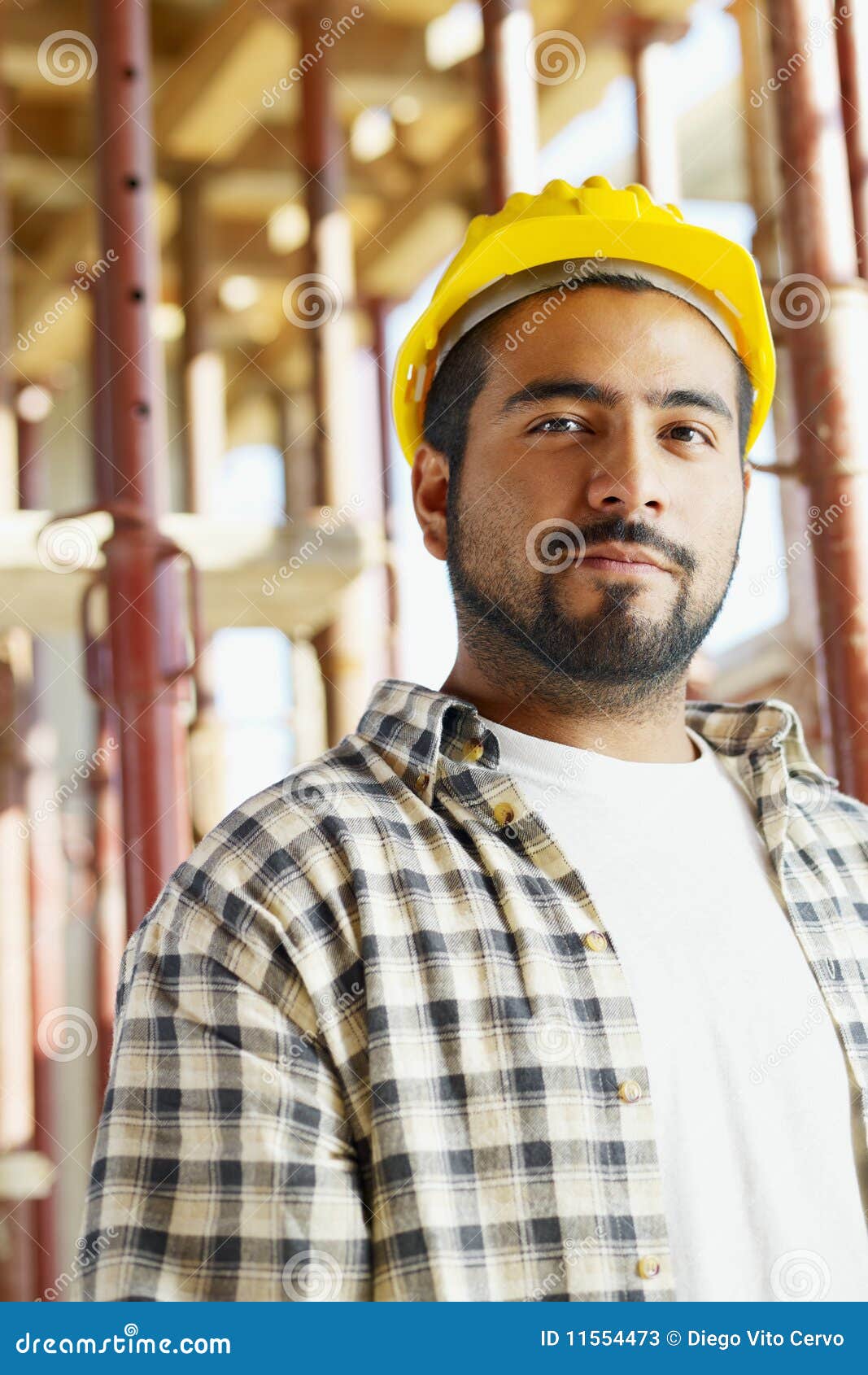 Construction worker stock image. Image of camera, hard - 11554473