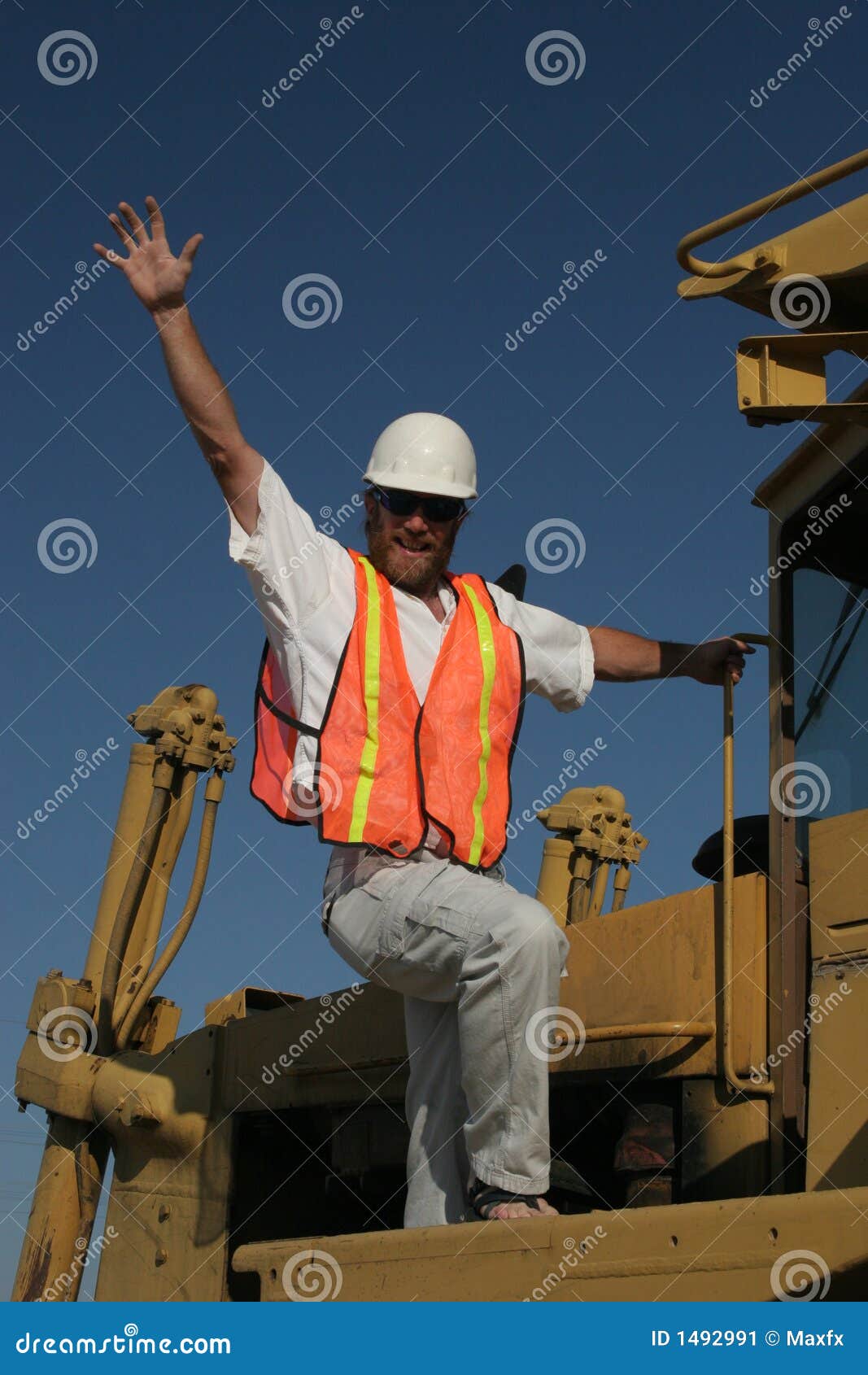 Construction worker stock image. Image of hardhat, commercial - 1492991