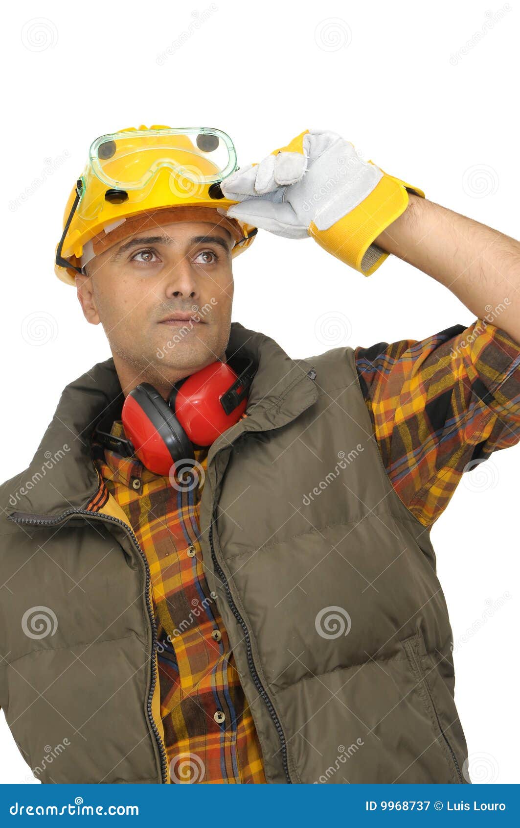 Construction worker stock image. Image of develop, industrial - 9968737