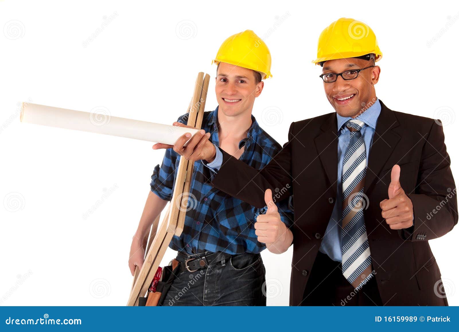Construction Worker Architect Stock Image - Image of european ...