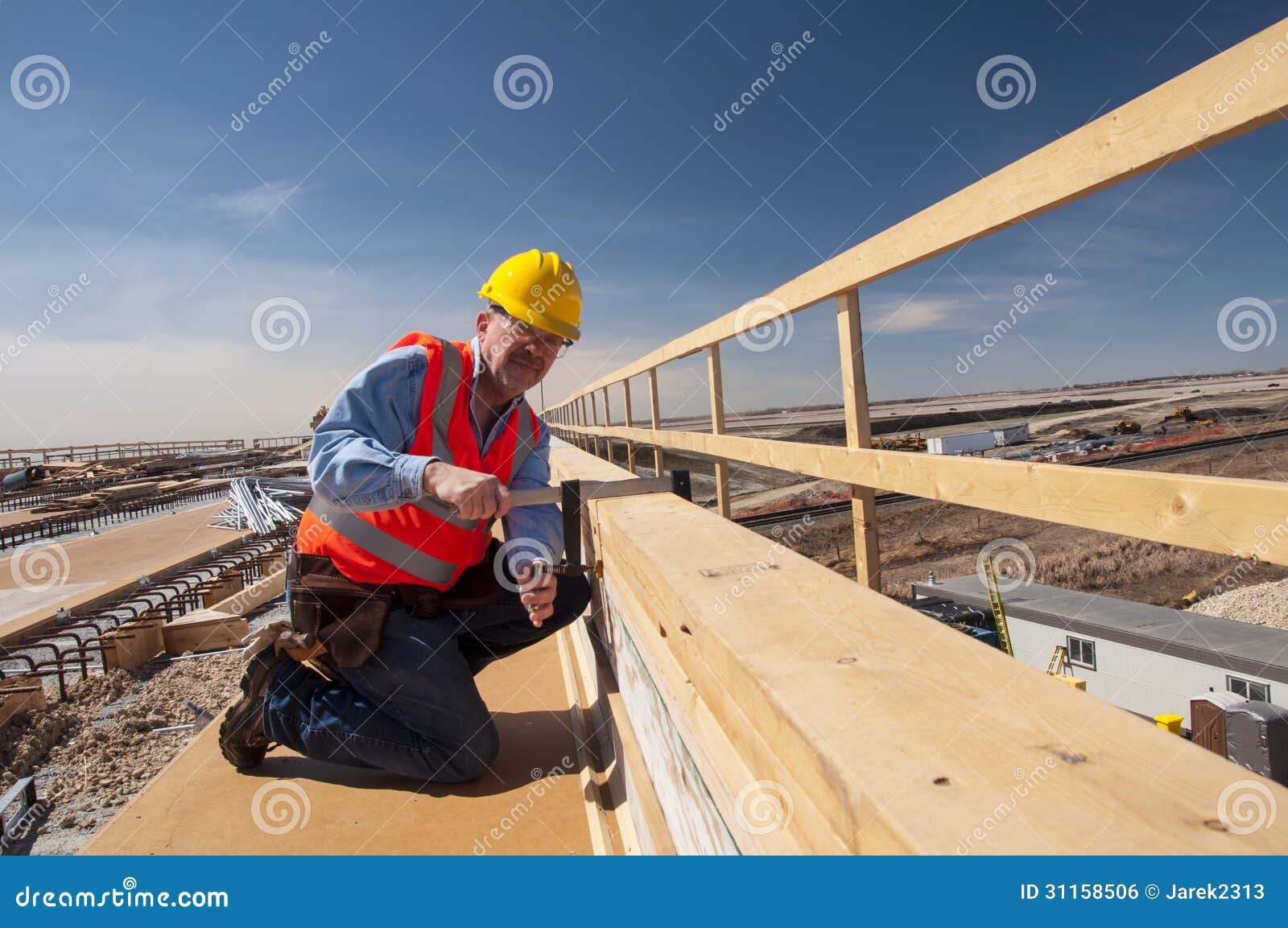 Construction worker stock photo. Image of construction - 31158506