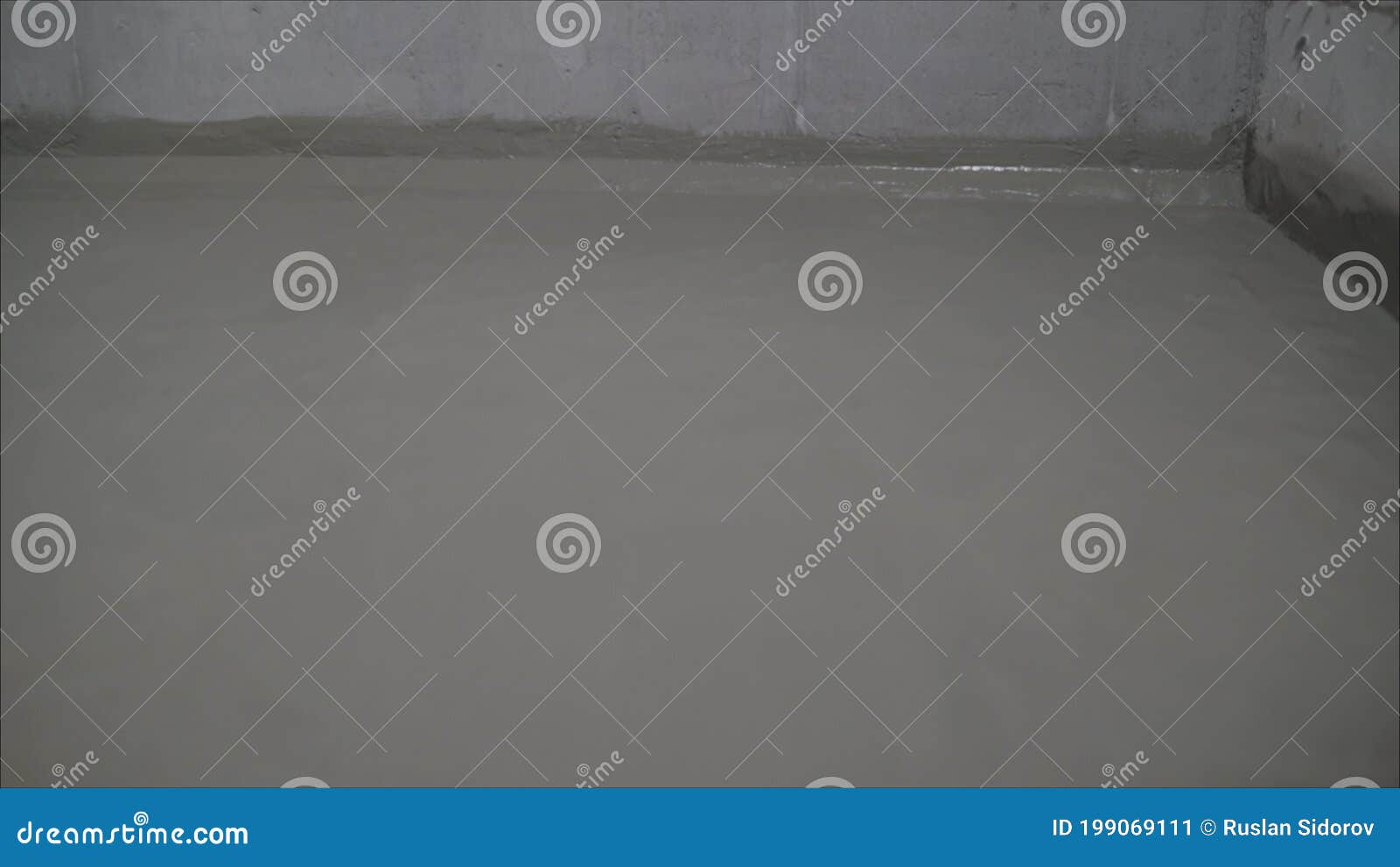 Construction Worker with Brush Applied Hydro Insulation. Worker ...
