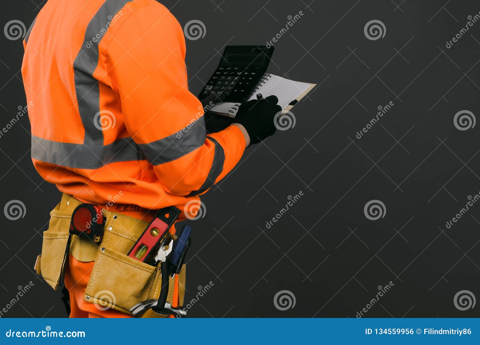 Construction Cost Calculation. Stock Photo - Image of industry, fitter ...