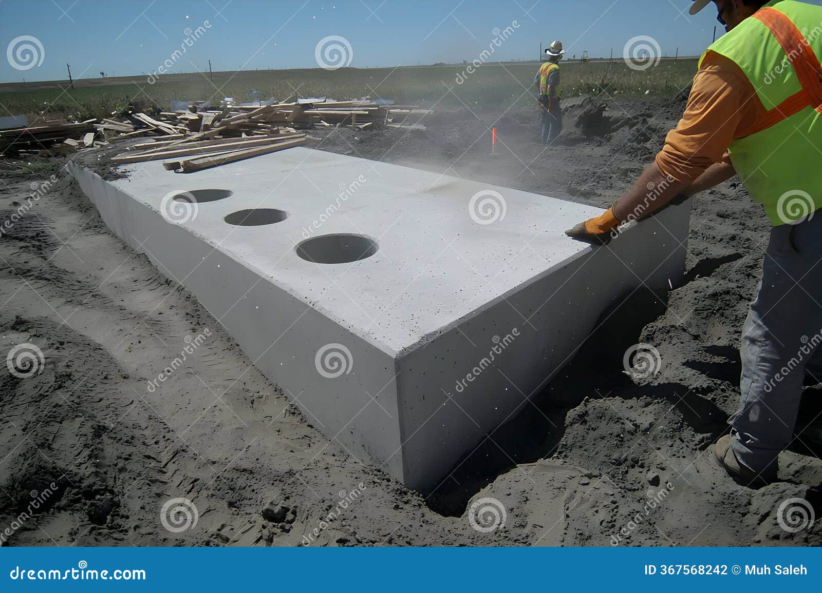 Precast Concrete Stairs Isolated On White Background Royalty-Free Stock ...
