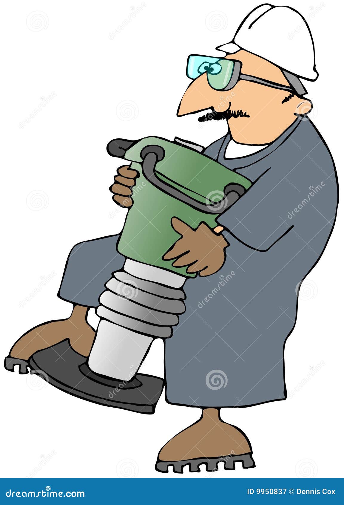Heavy Compactor Vector Illustration | CartoonDealer.com #49275386