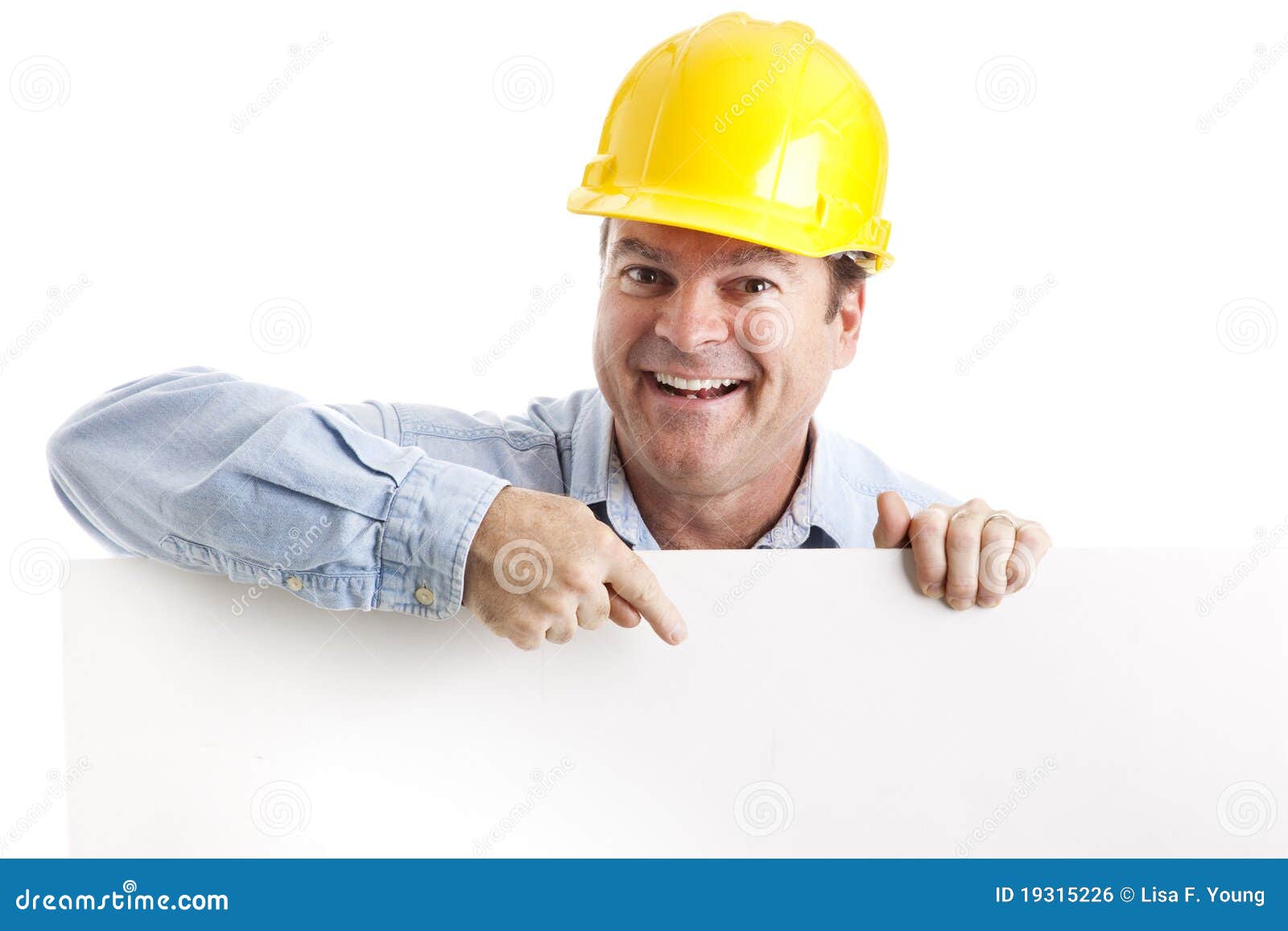 Construction Worker Design Element Stock Photo - Image of friendly ...