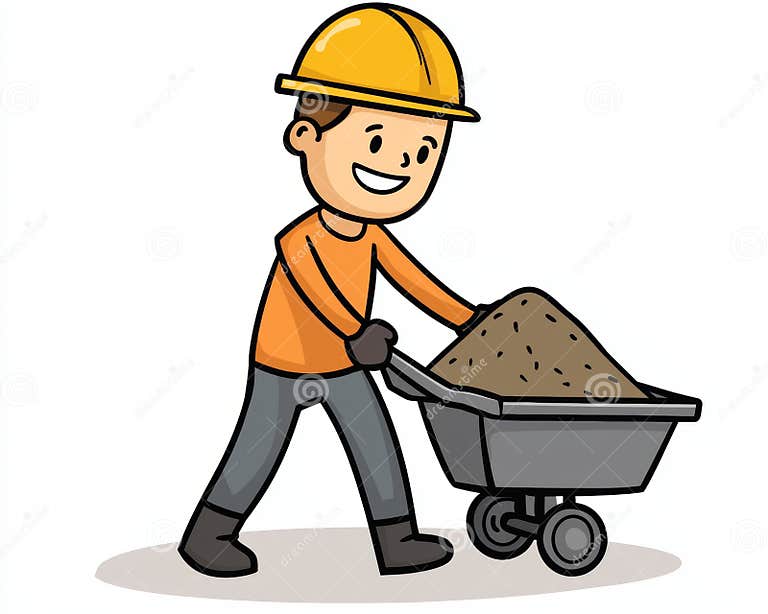 - Construction Worker Draws a Schematic of a Building / Moderned ... - Construction Worker Draws a Schematic of a Building / Moderned ...