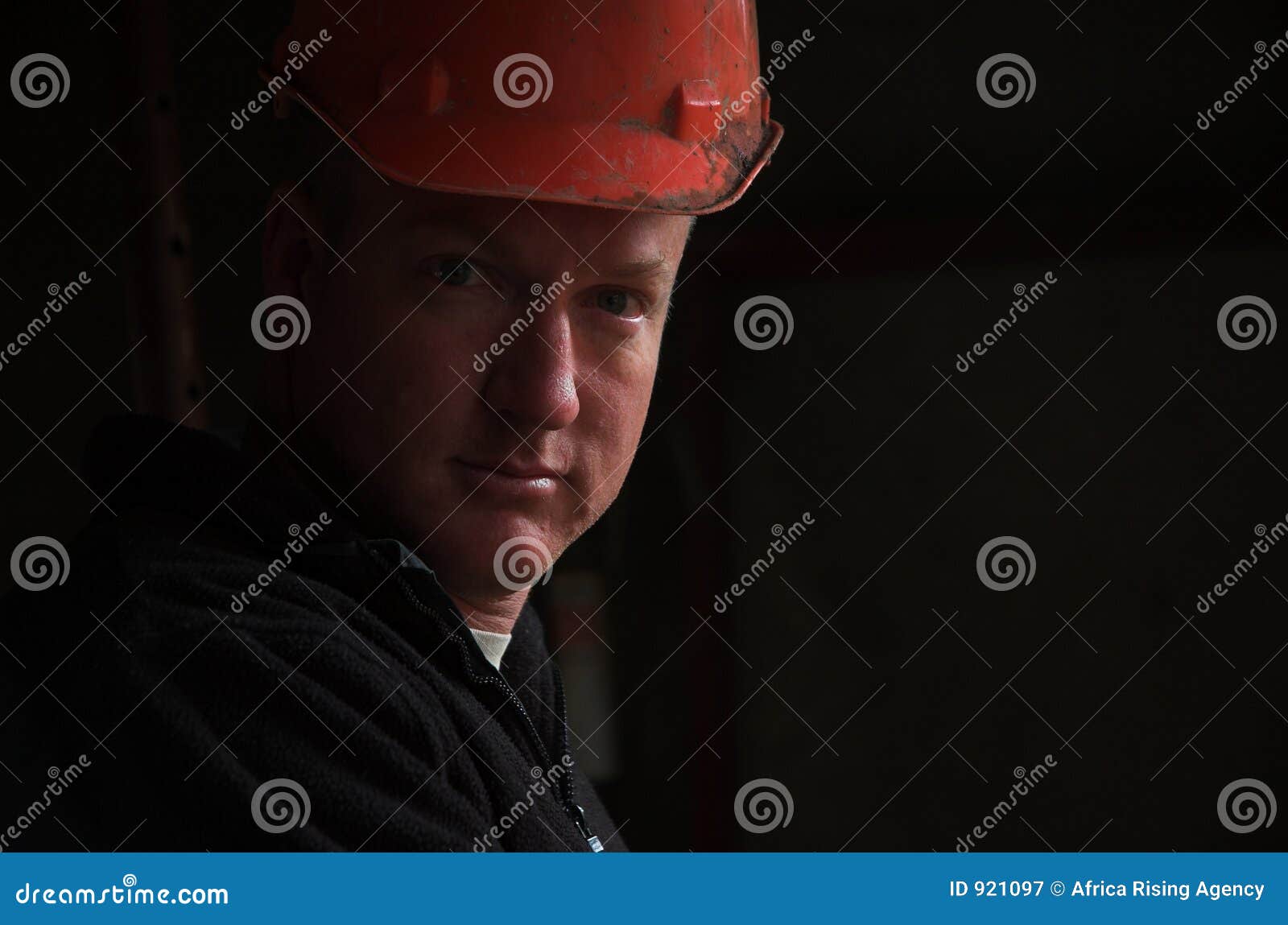 Construction Worker Foreman Portrait Stock Image - Image of plumbing ...