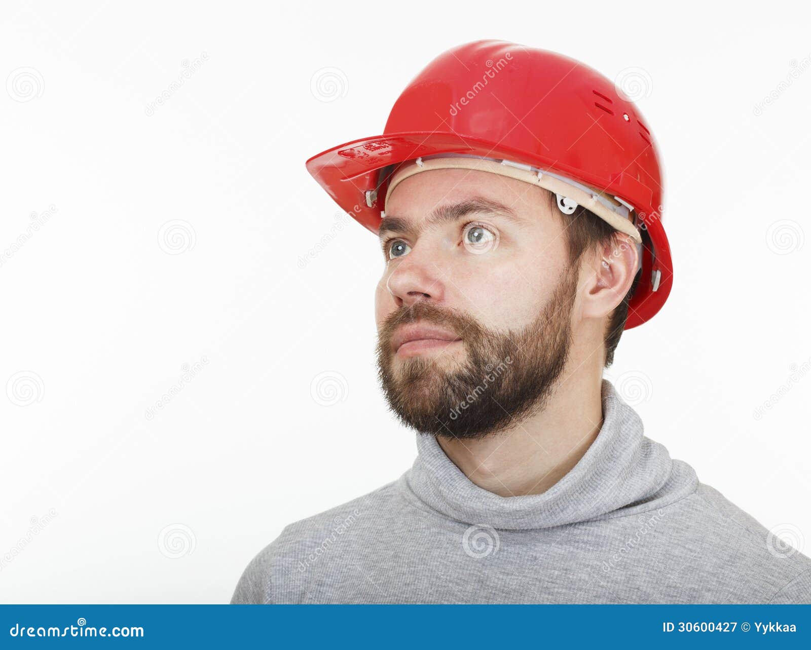 Construction Worker in Helmet. Stock Image - Image of foreman ...