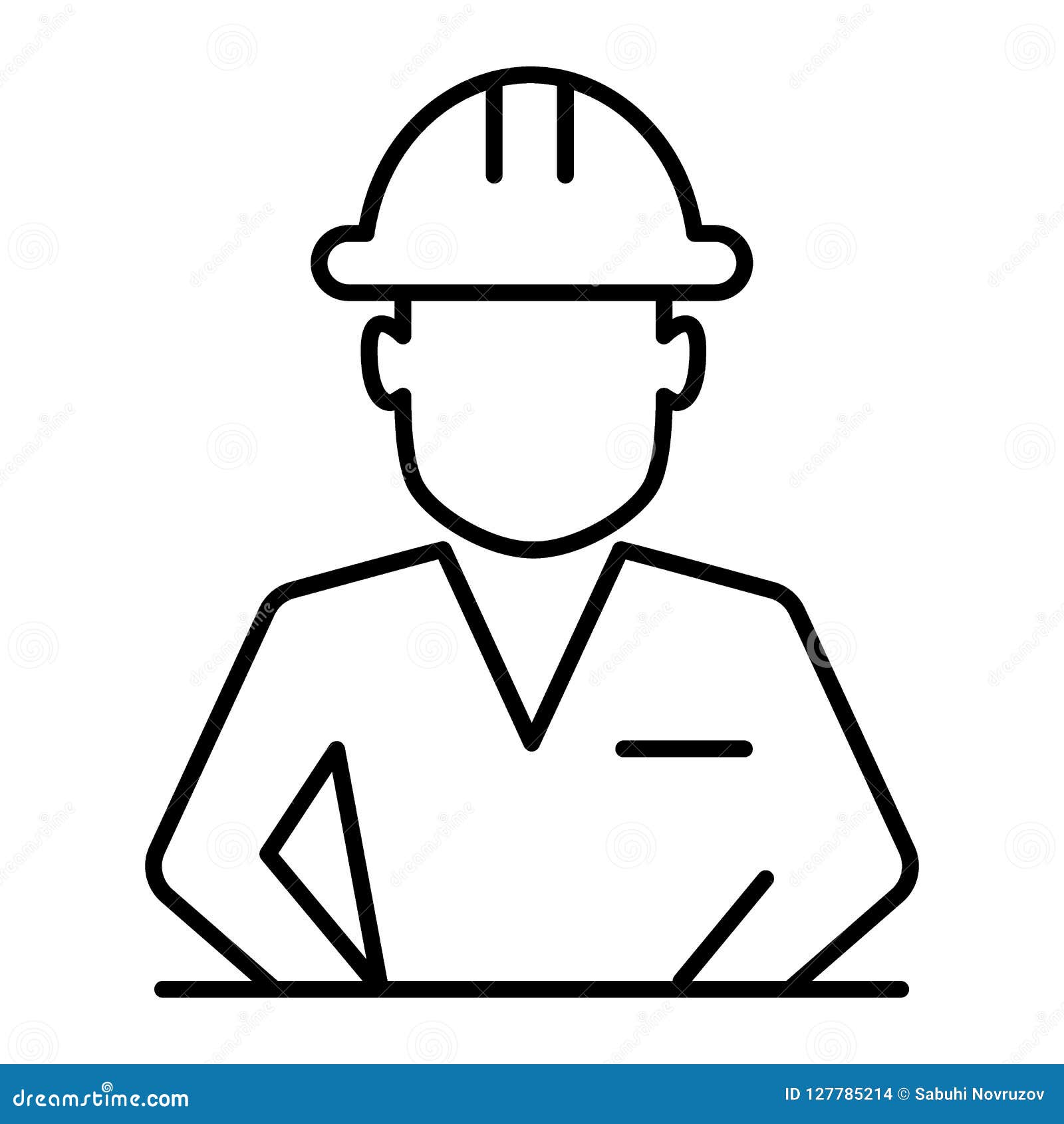 Construction Engineer Outline Stock Illustrations – 12,979 Construction ...