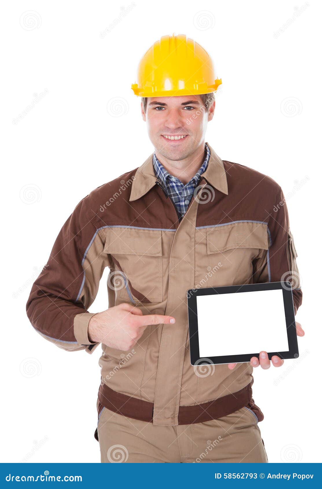 2,219 Construction Happy Tablet Worker Stock Photos - Free & Royalty ...