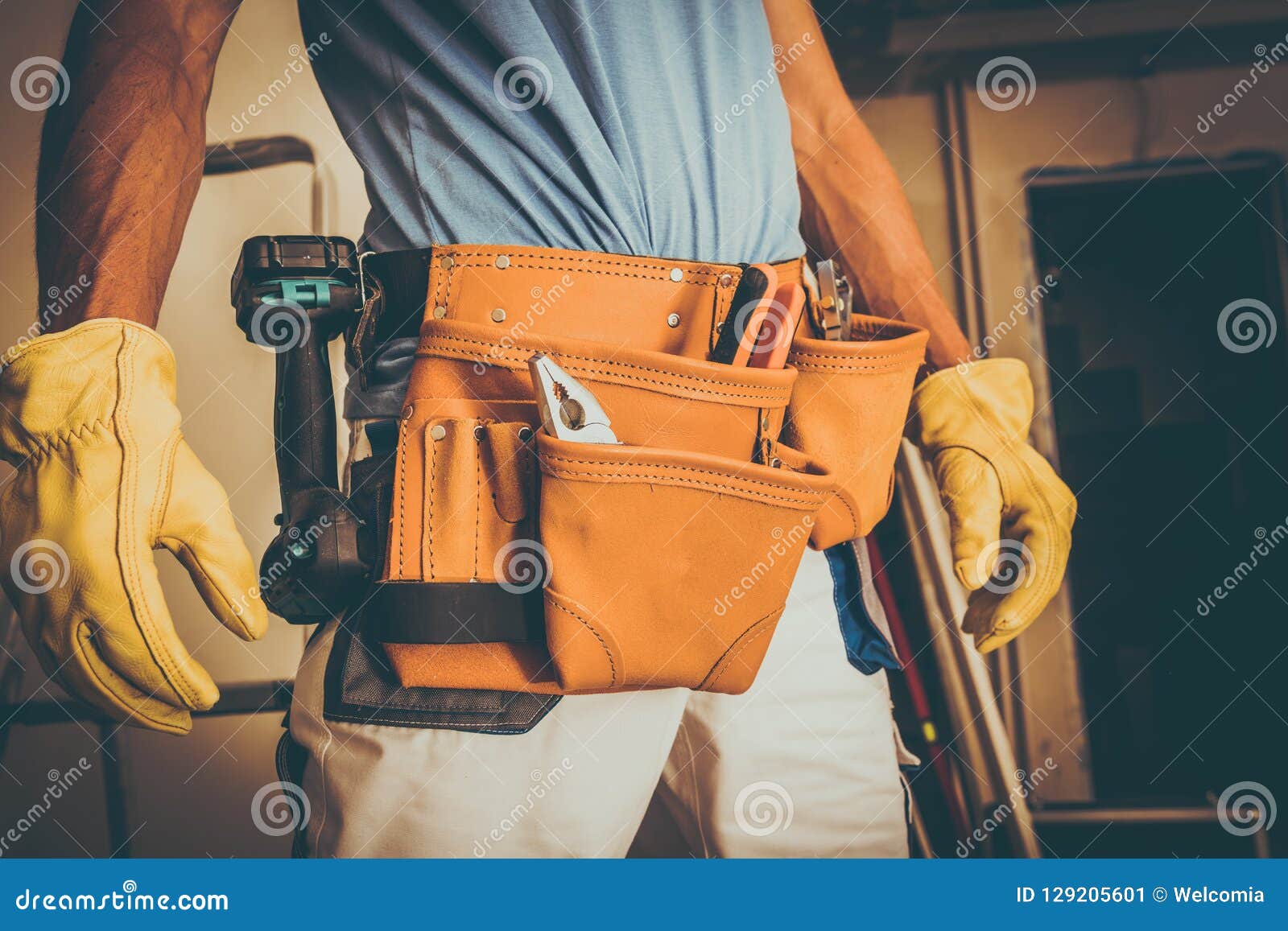 Construction Worker Job stock image. Image of tool, construction ...