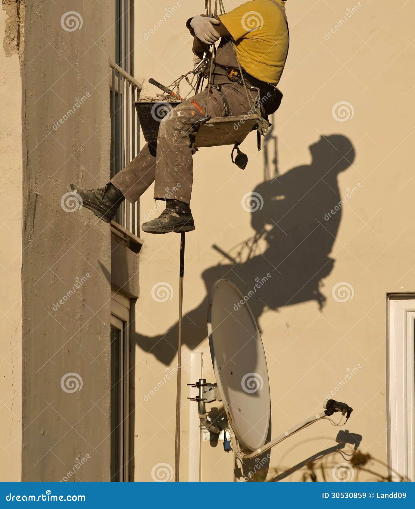 Construction worker 1 stock image. Image of alpinist - 30530859