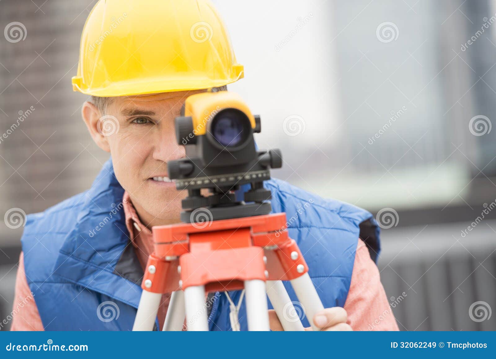 Worker Measuring Window Frame Stock Image | CartoonDealer.com #29652565