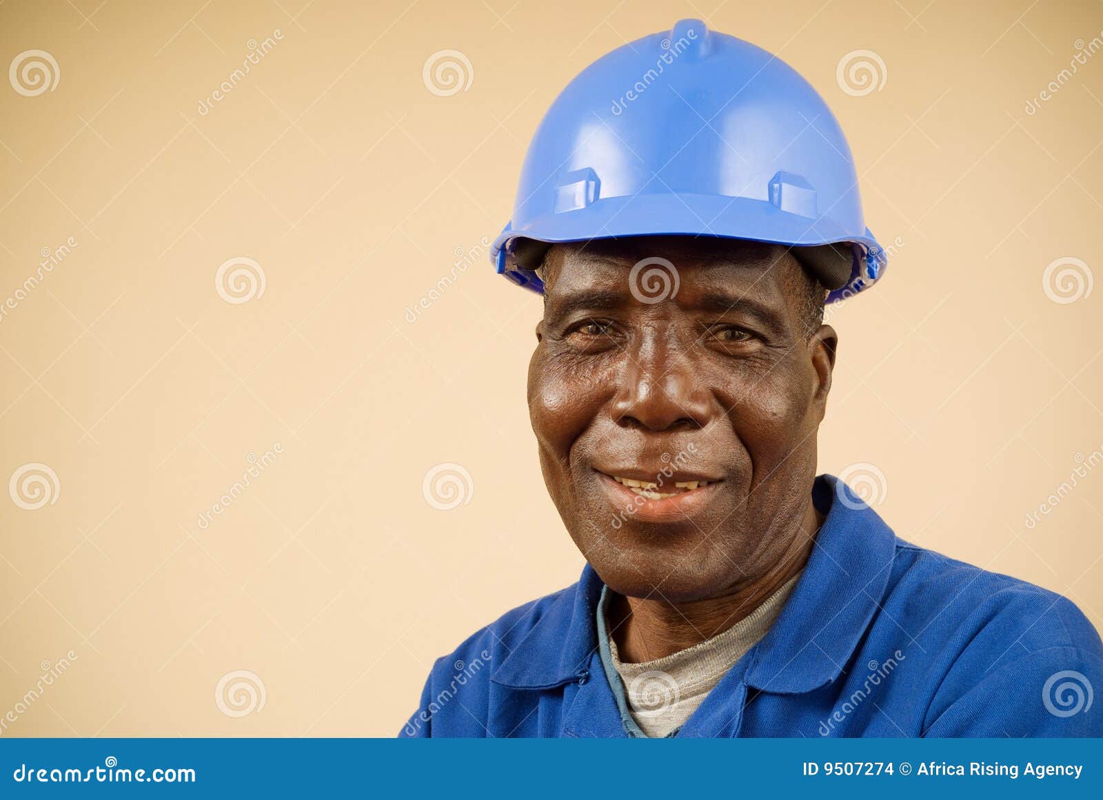 Construction Worker Portrait Stock Photo - Image of construction ...