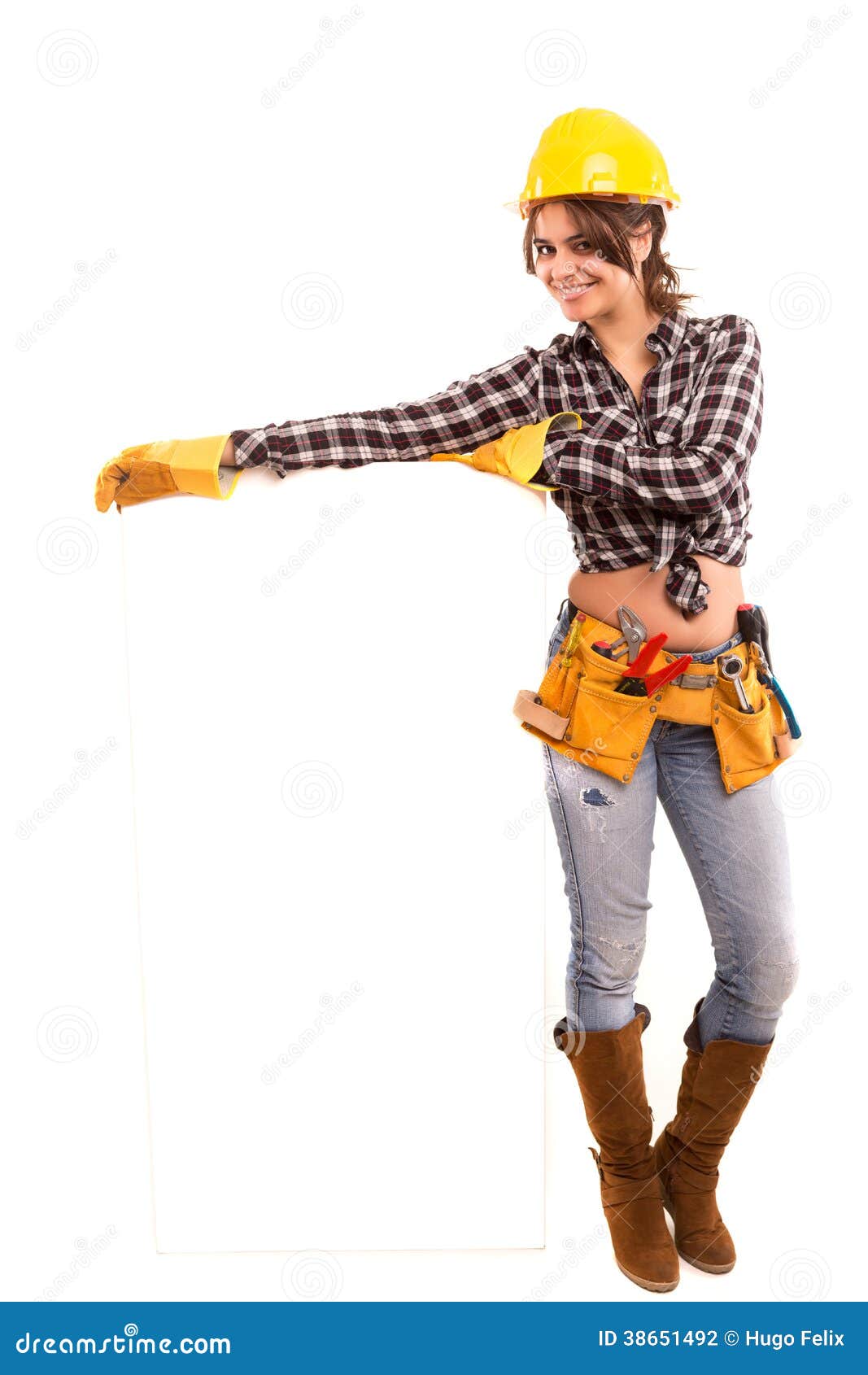 Construction Worker Chick
