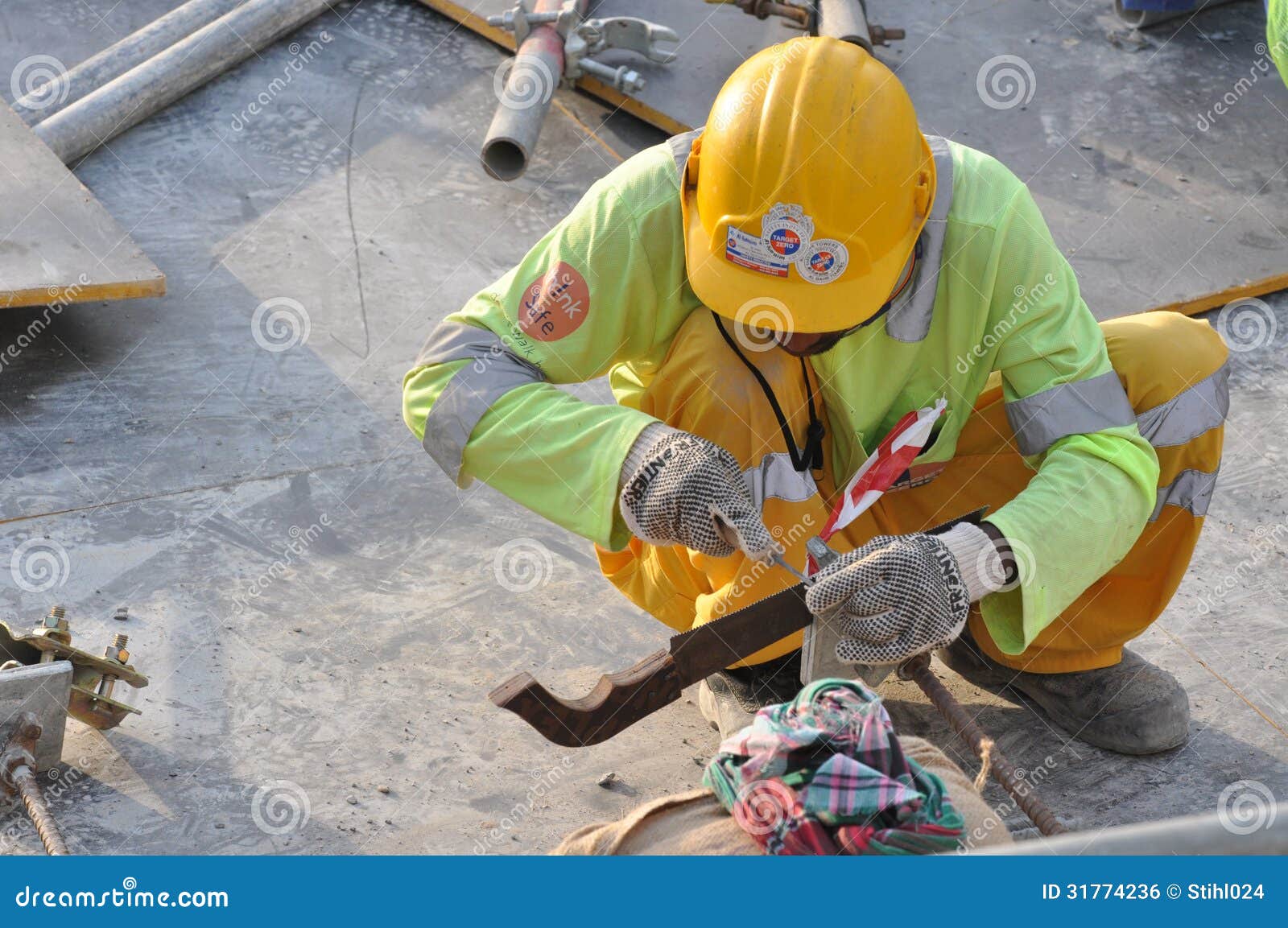 Construction worker editorial photo. Image of construct - 31774236