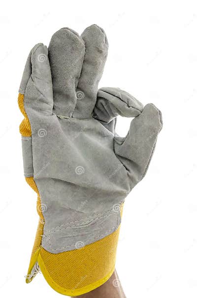 Construction Worker Showing an Ok Sign Stock Photo - Image of ...