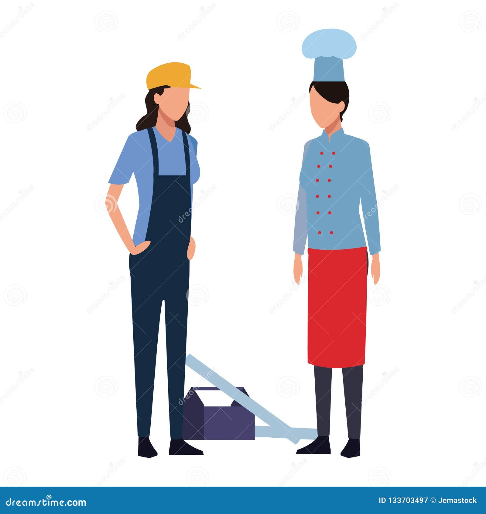 People job and occupation stock vector. Illustration of celebration ...