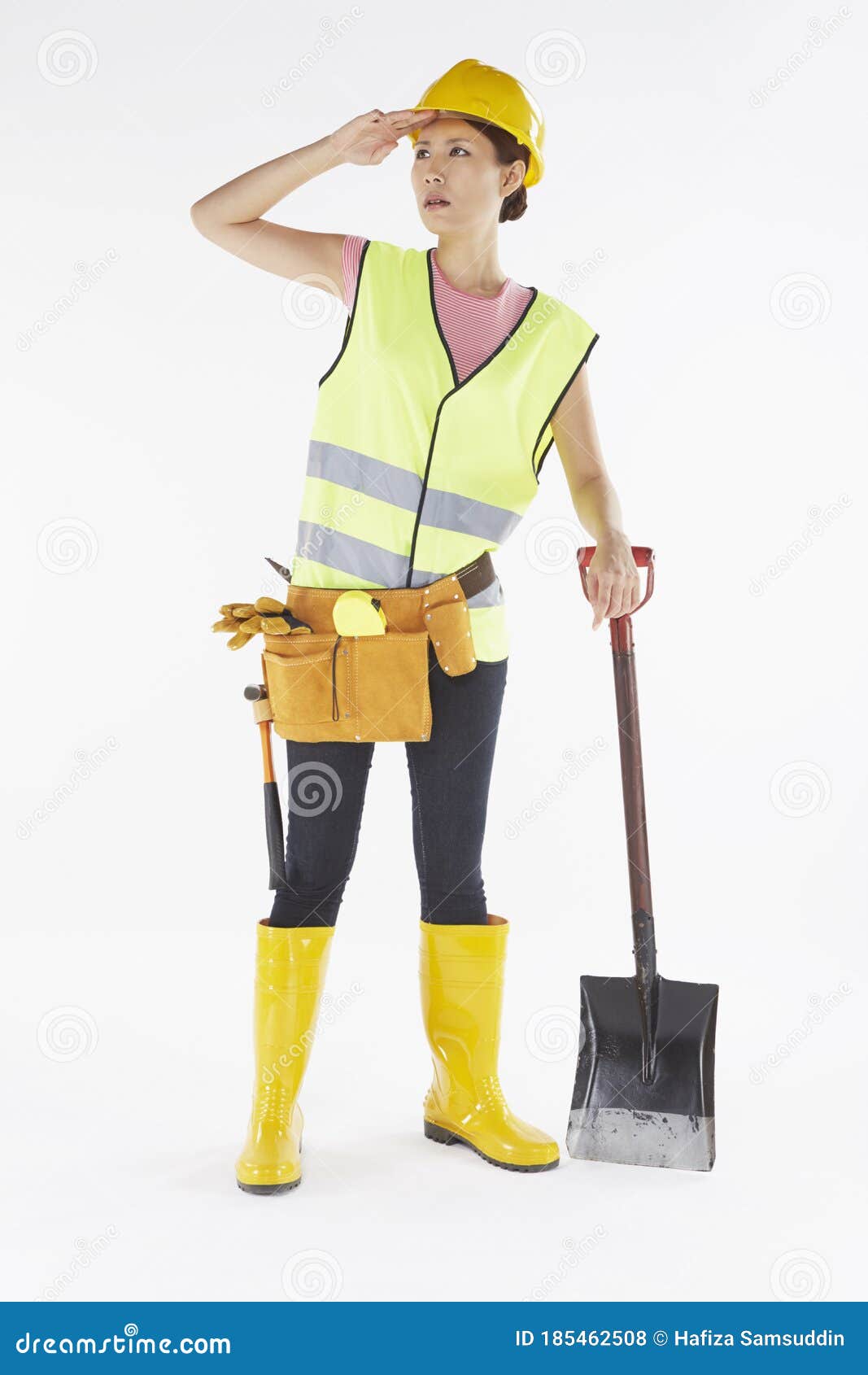 Construction Worker Using a Shovel Stock Photo - Image of length, 3034: ...