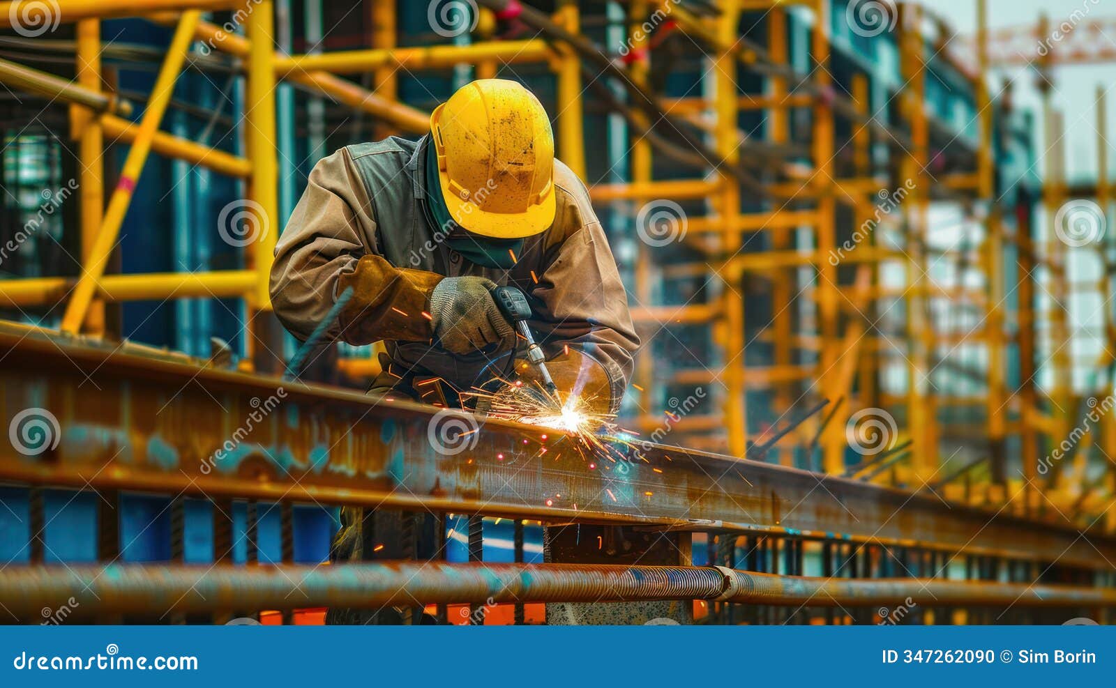 Construction Welding Precision Steel Girder Welding For Structural ...