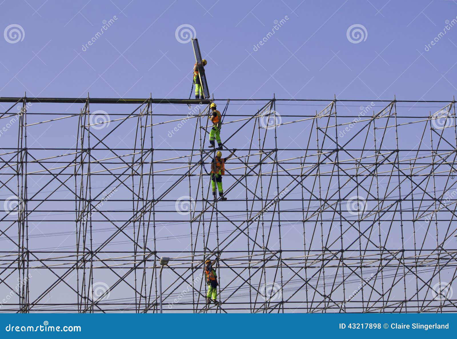 Construction workers stock photo. Image of frame, welding - 43217898