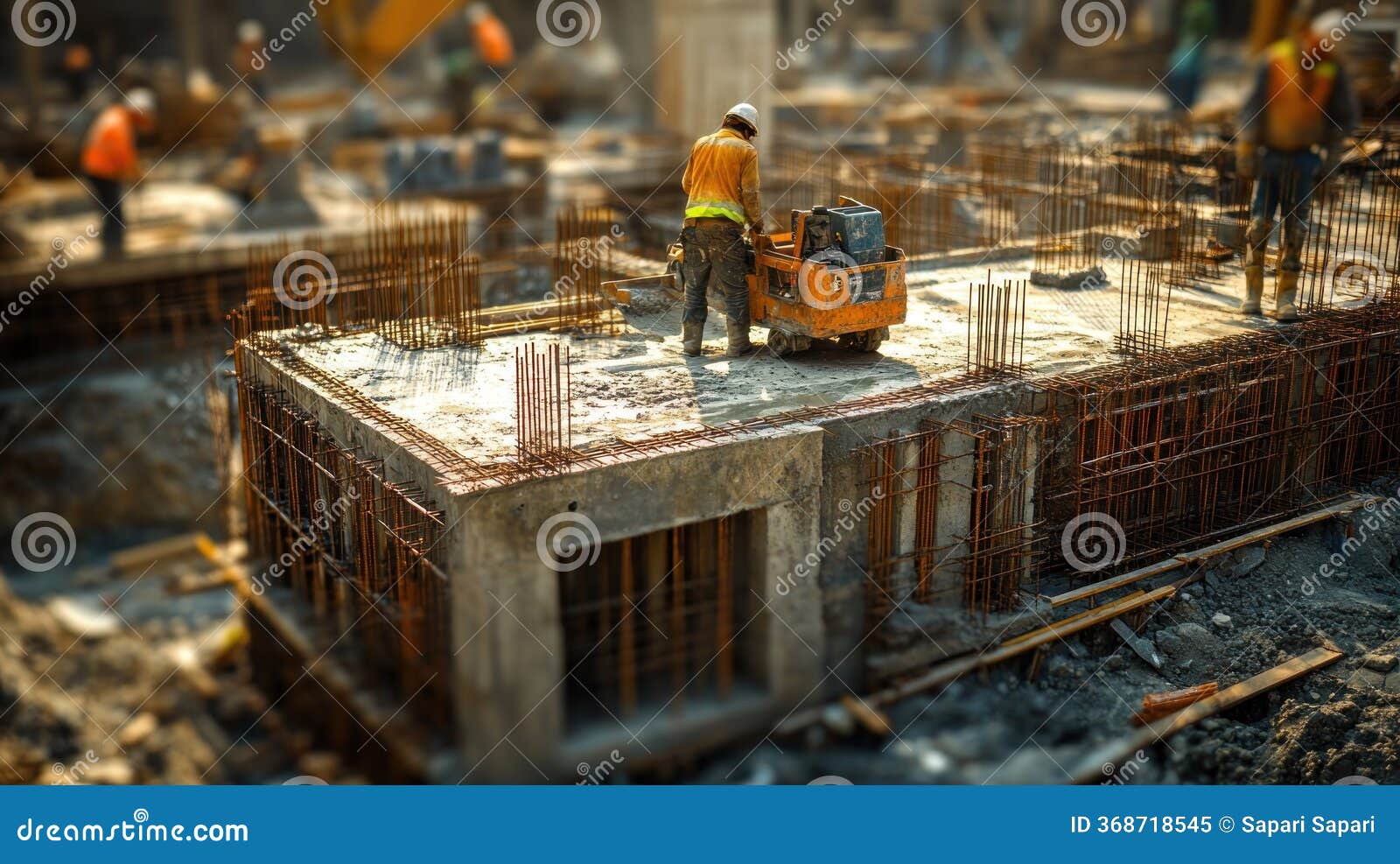 Innovative Formwork Design For Building Cartoon Vector | CartoonDealer ...