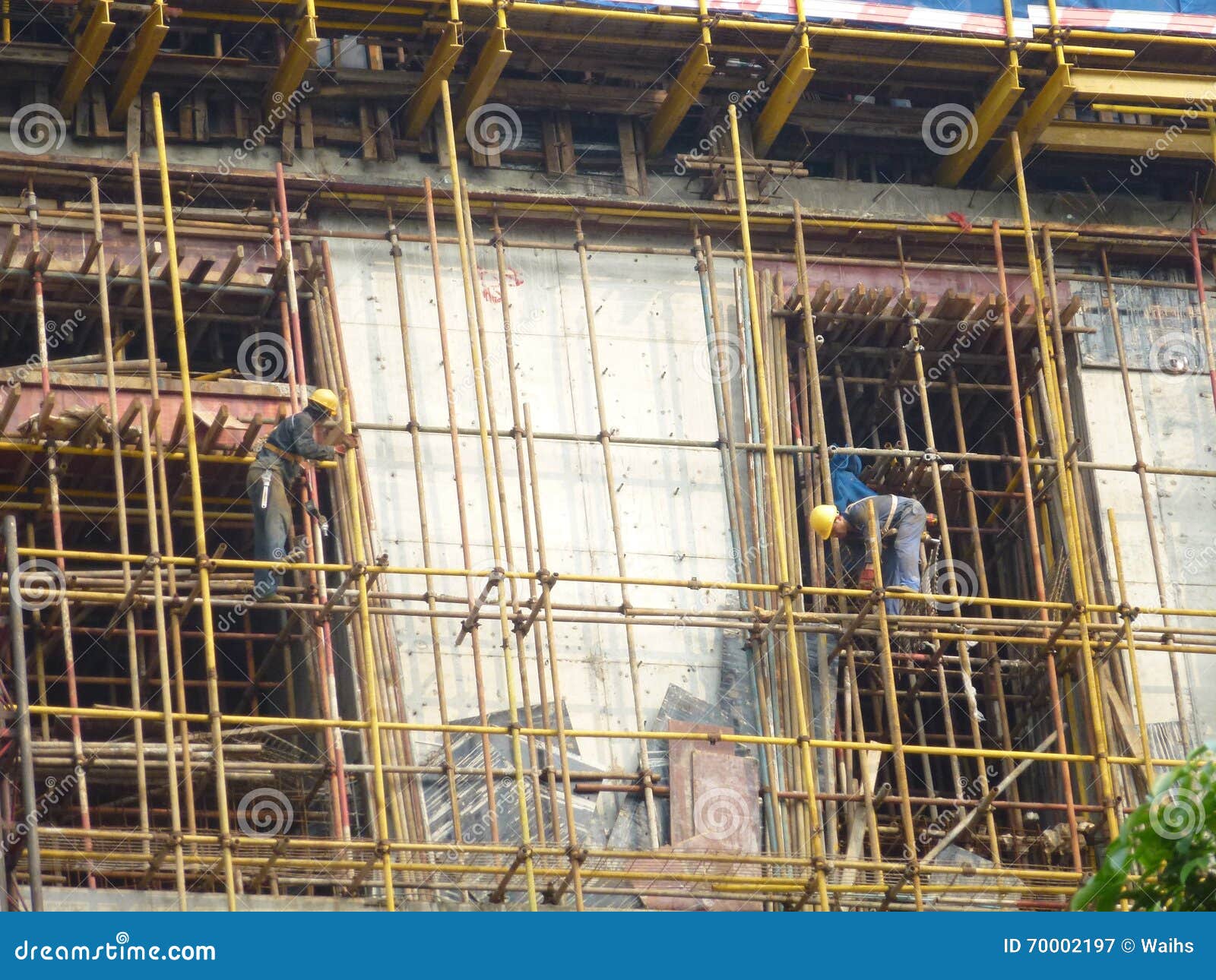 Construction Workers in the Construction Editorial Photography - Image ...
